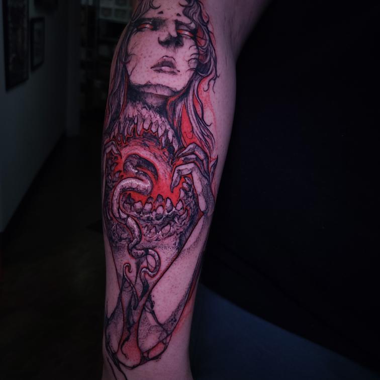 Forearm tattoo by Tyler Nguyen at MyLittleNeedle Plymouth Mi | Scrolller