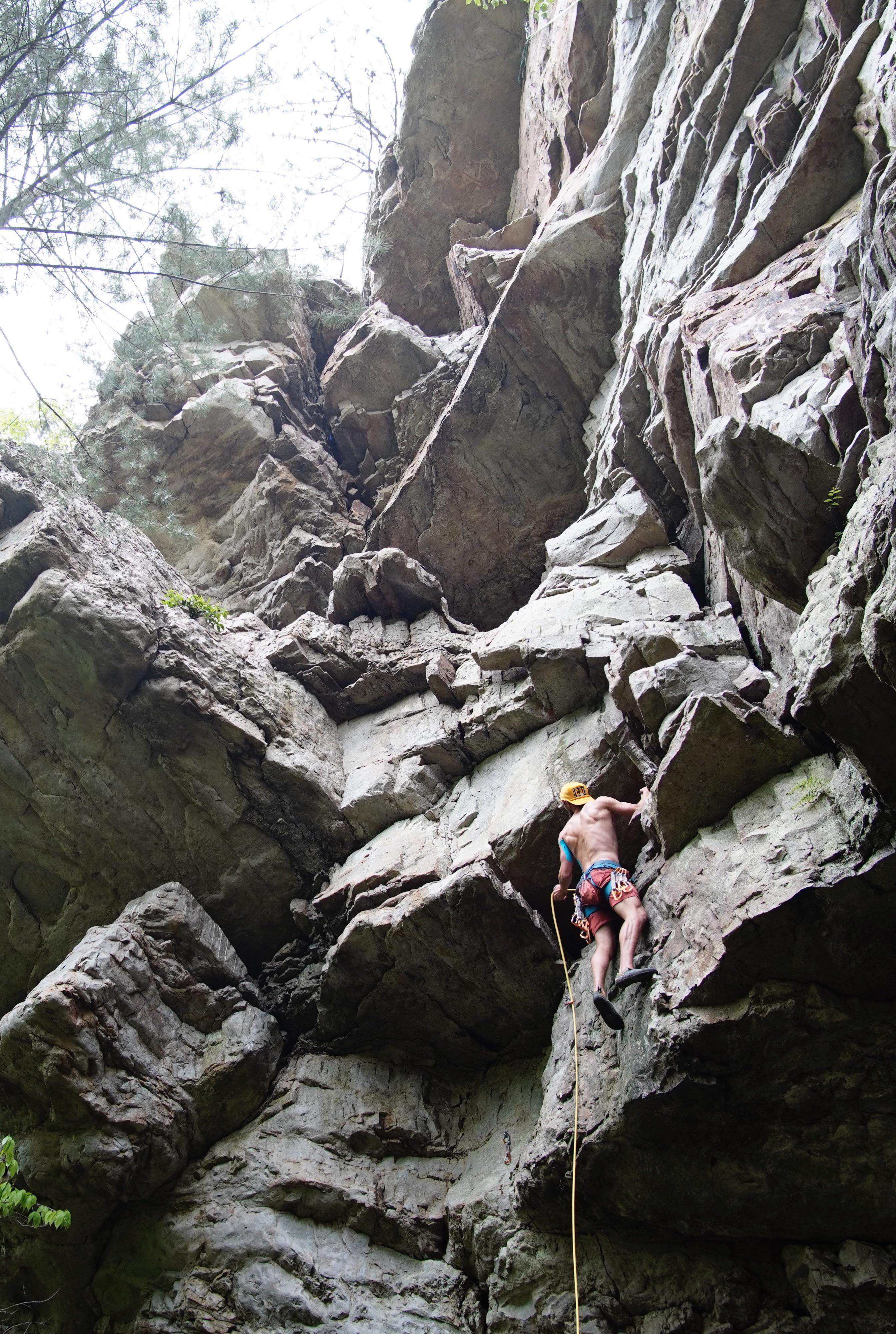 First day of lead climbing! | Scrolller