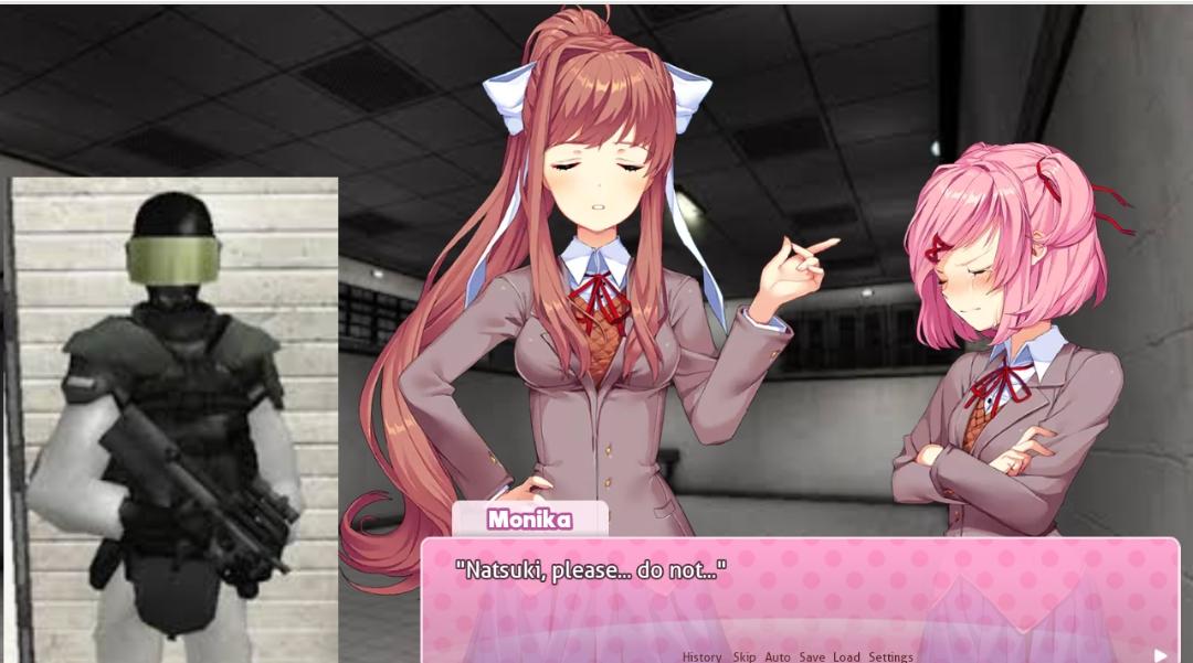 The DDLC and SCP Foundation crossover | Scrolller