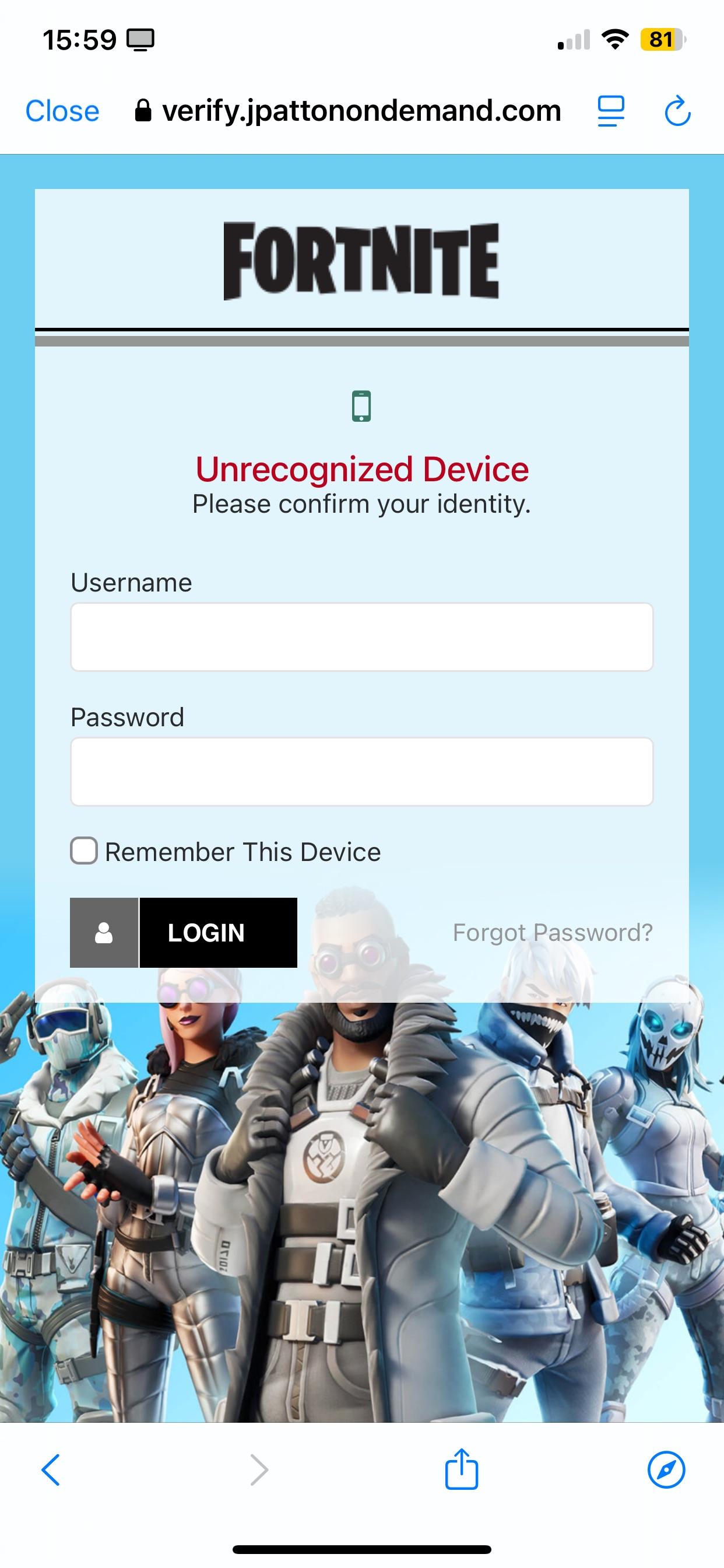 Trying to redeem this Fortnite Monopoly code. | Scrolller