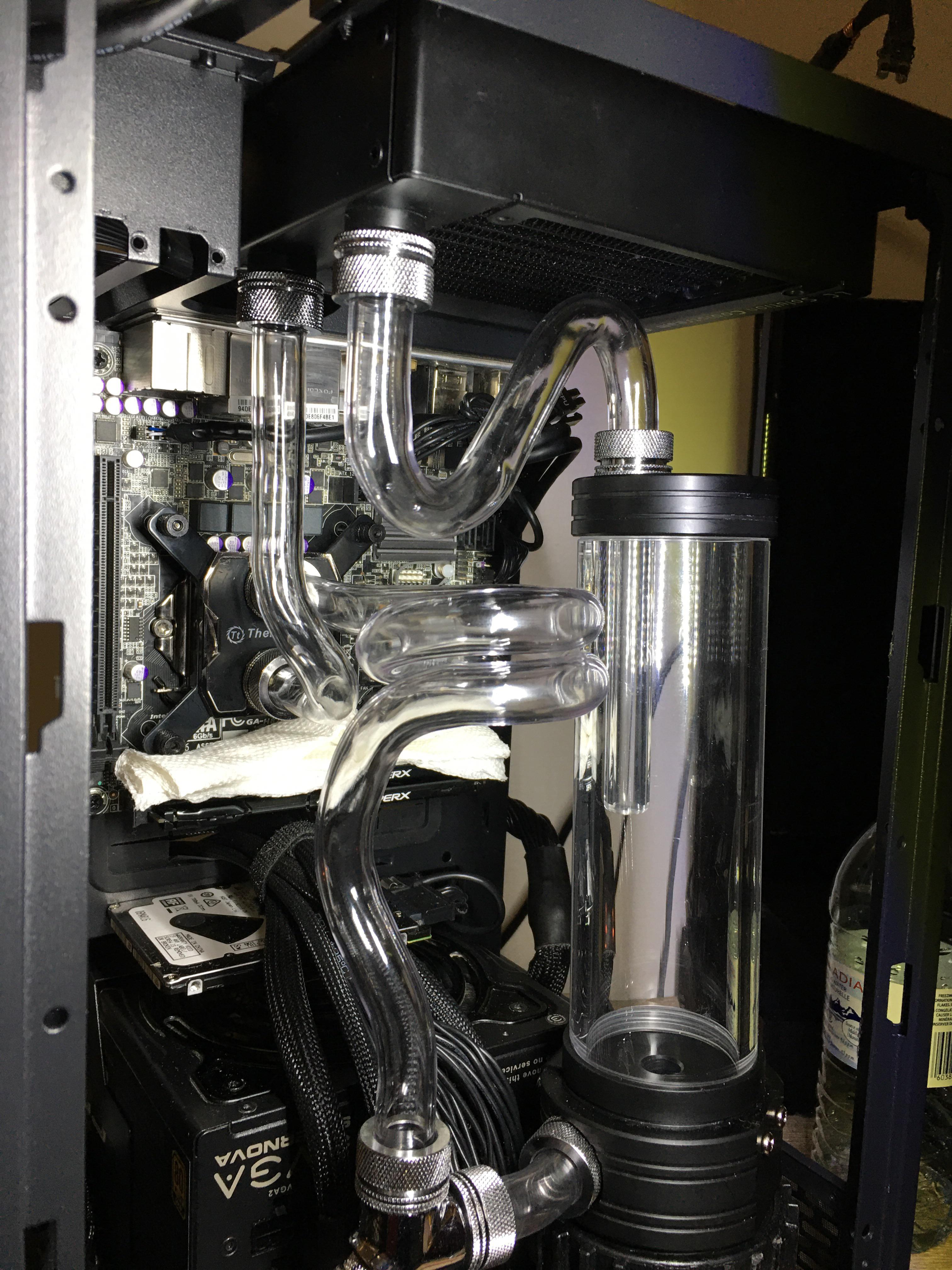 Yet another "first water cooling build" post. This was frustrating as shit. Idk why people do ...