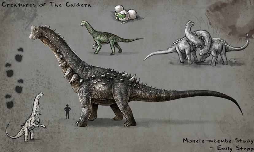 How would you create a non-avian dinosaur cryptid or modern surviving descendent? | Scrolller