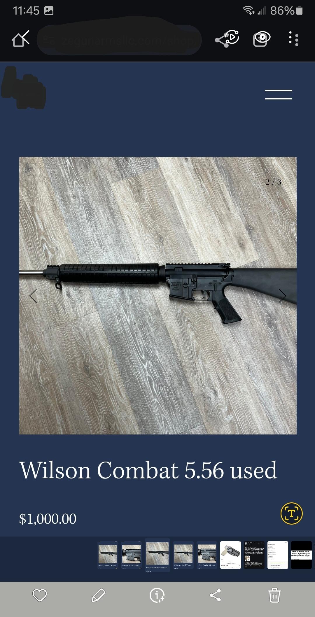 Wilson combat 556 | Scrolller