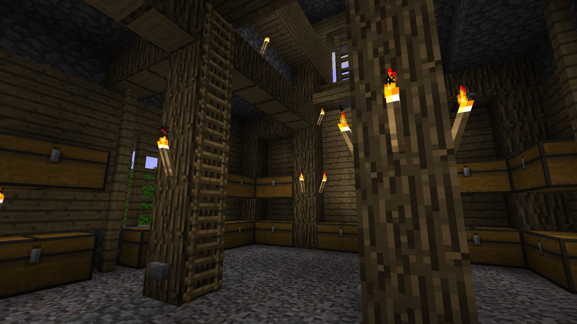 Barn I built in beta Minecraft | Scrolller