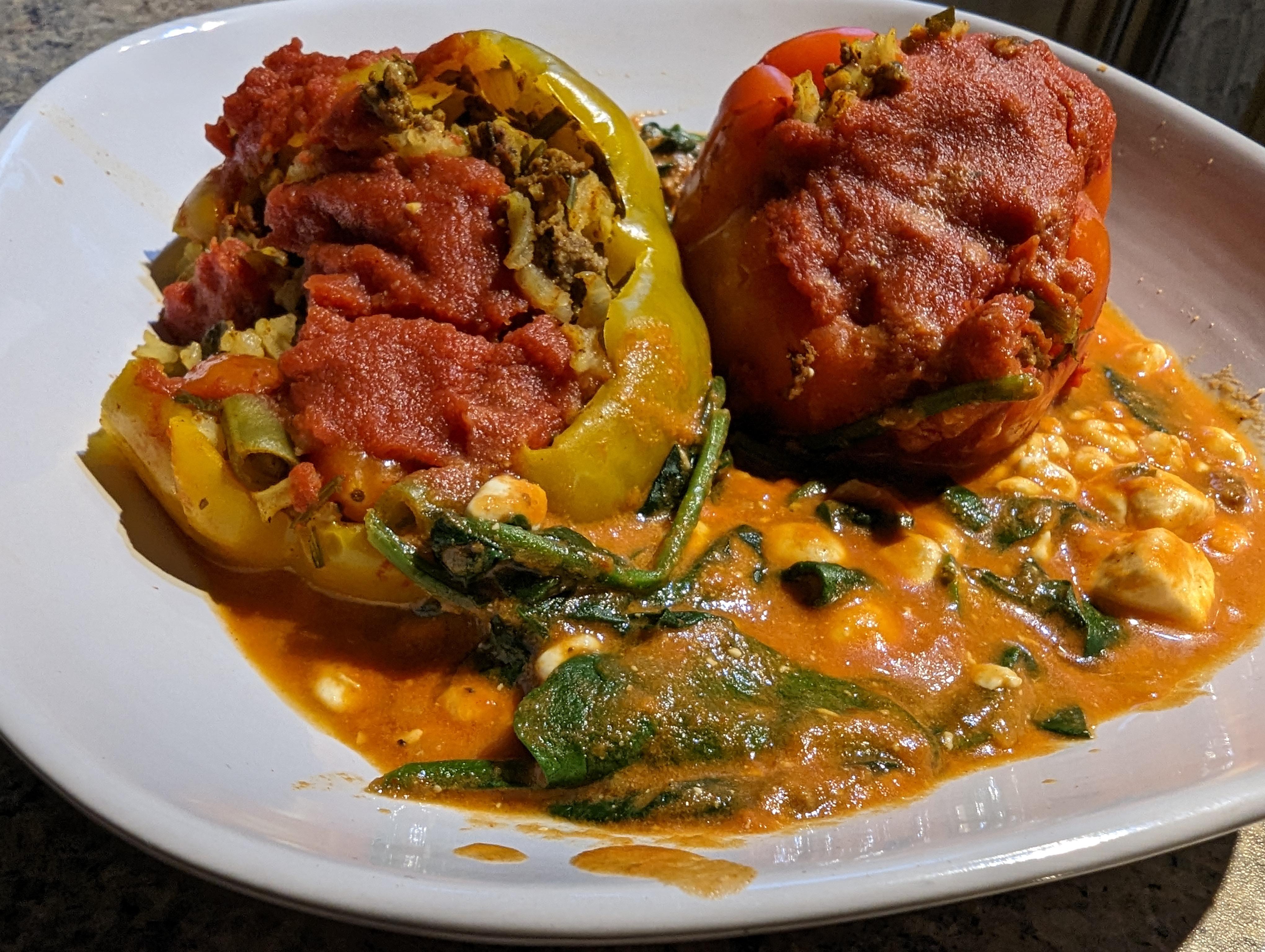 [Homemade] Stuffed Peppers | Scrolller
