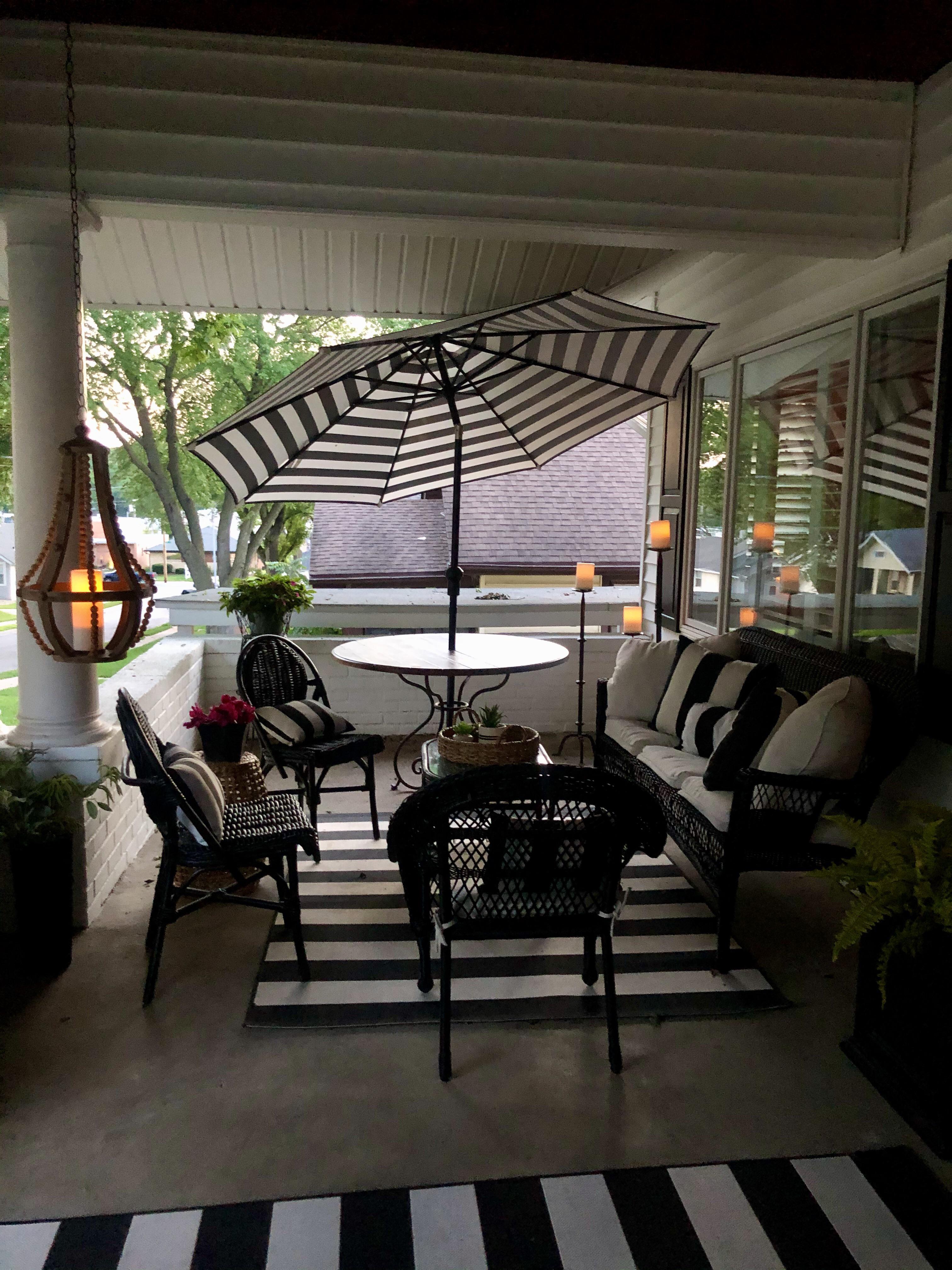 Cozy front porch of a 1910 Craftsman. | Scrolller