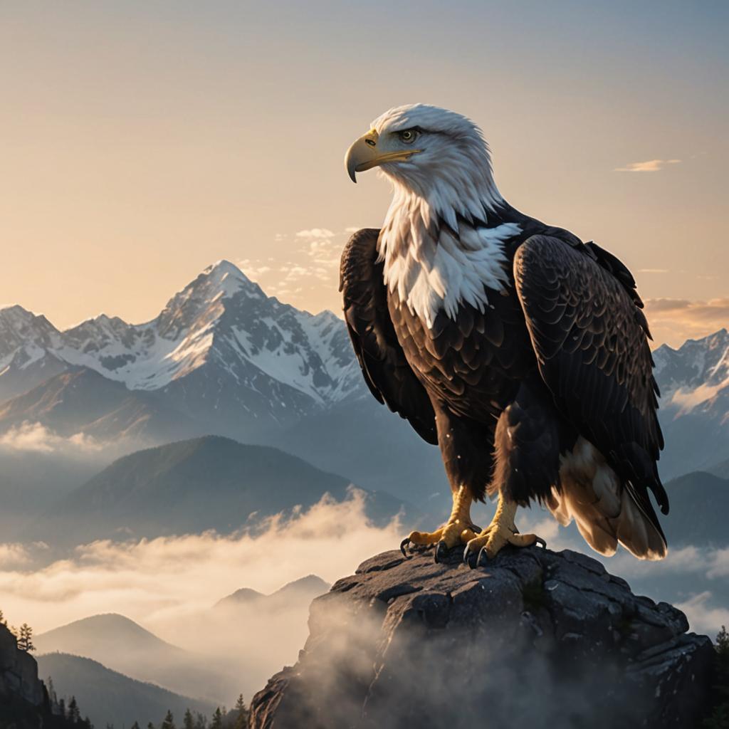 Eagles of the Golden Peak: A Dance ‘Midst Heavens Bright | Scrolller