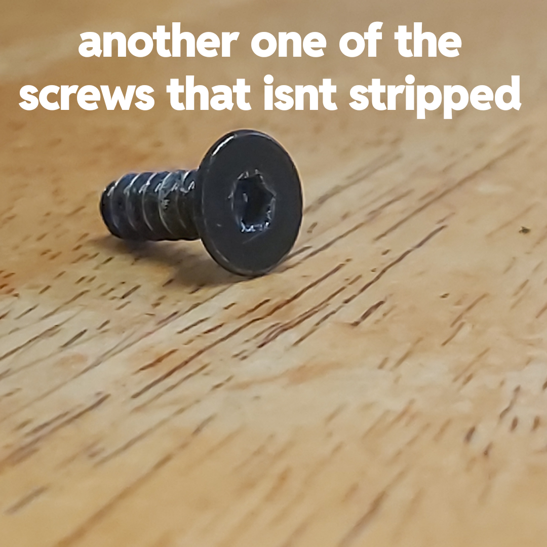 Having trouble removing a very stripped and stubborn Allen screw. Any suggestions on how to get ...