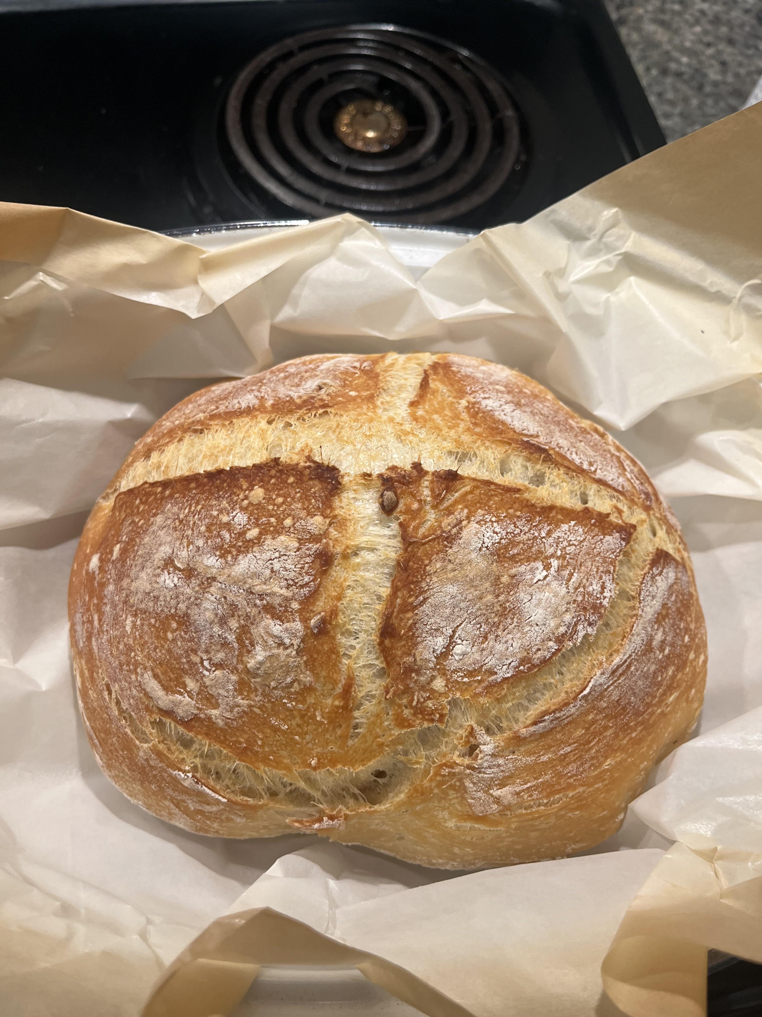 1st and 2nd sour dough loaf! | Scrolller