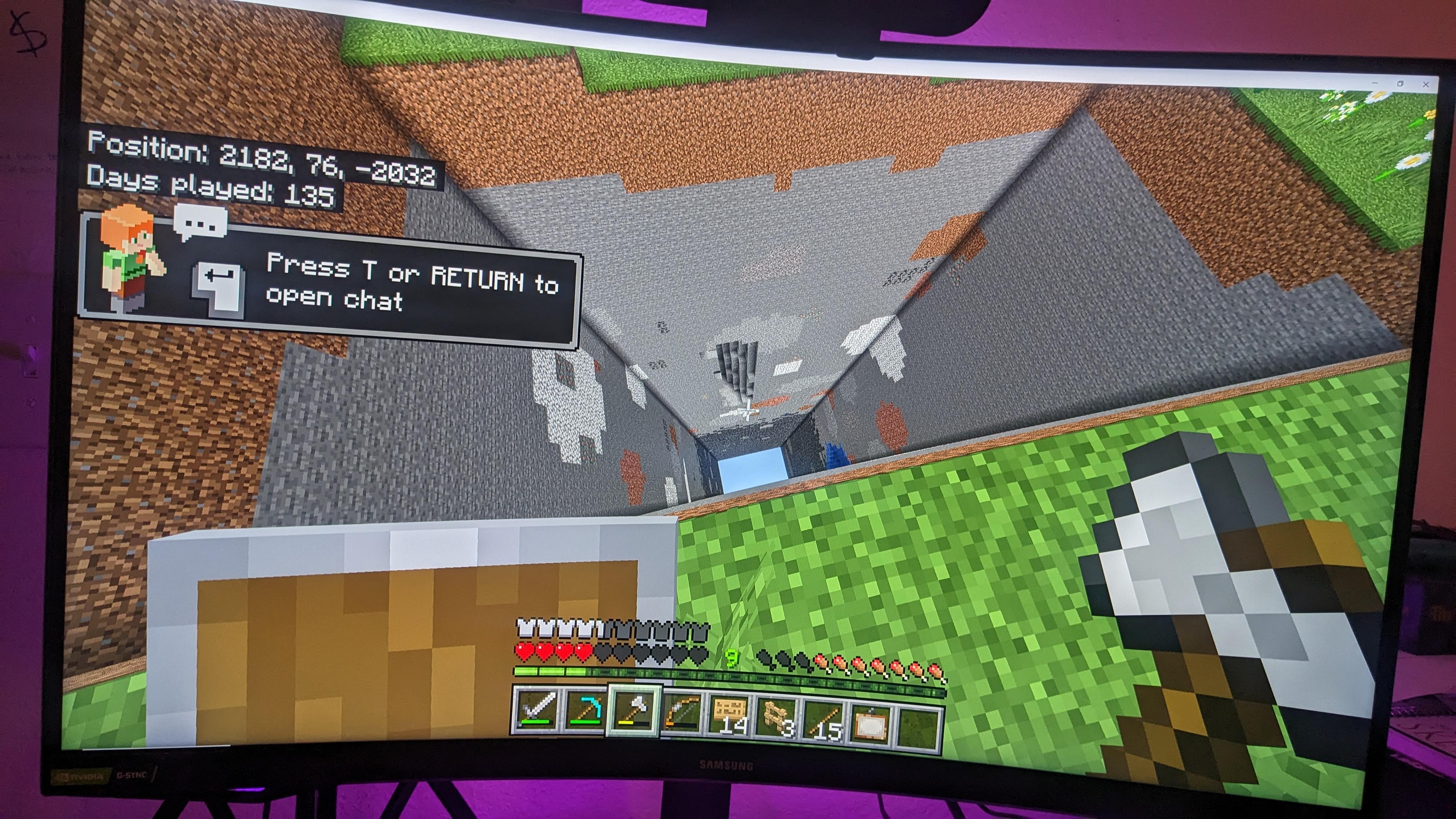 Corrupted bedrock world destroyed itself | Scrolller