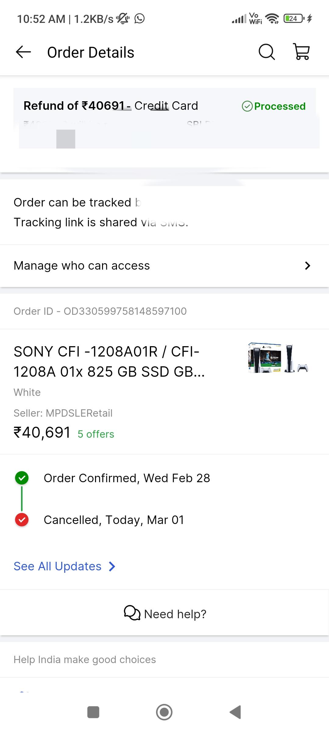 Flipkart again Cancelled my order | Scrolller