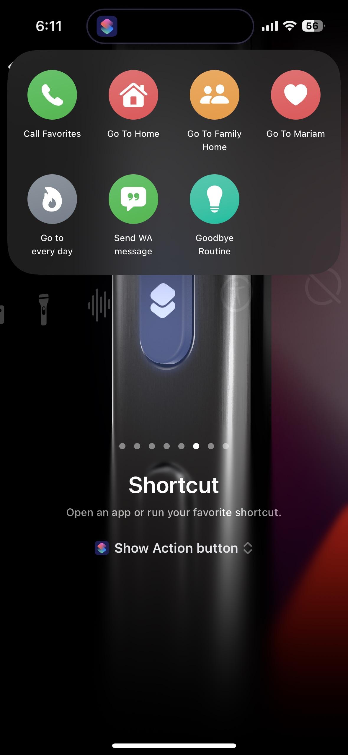 Help needed in action button shortcut | Scrolller