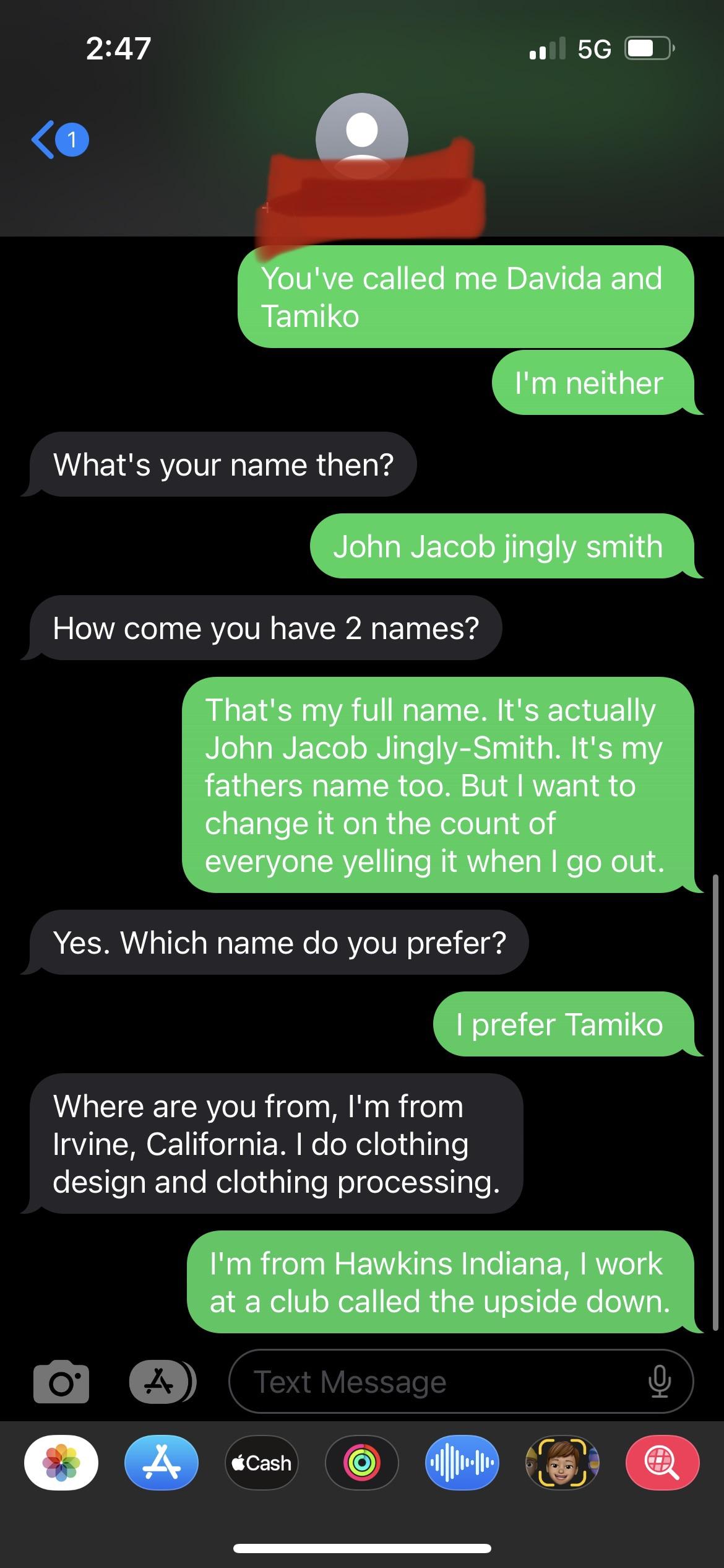 I finally got a text. | Scrolller