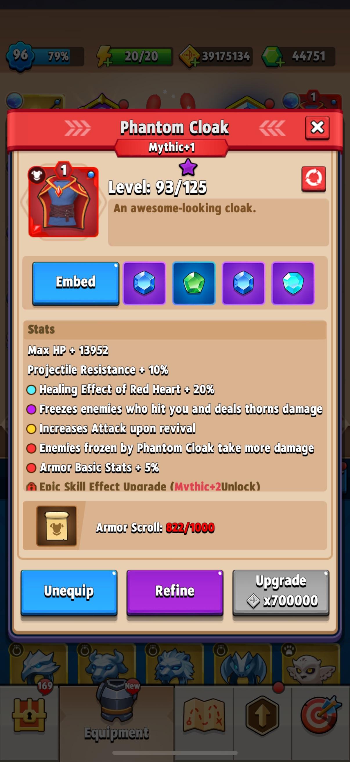 Unused S armor | Scrolller