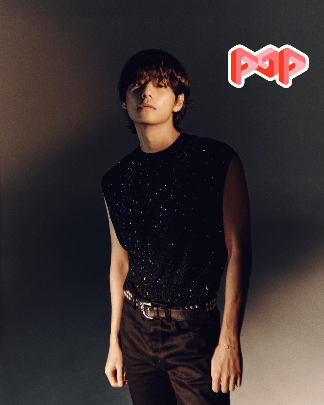 BTS V - Pop Magazine (September 2023 Issue Covers & Pictorial Preview) | Scrolller