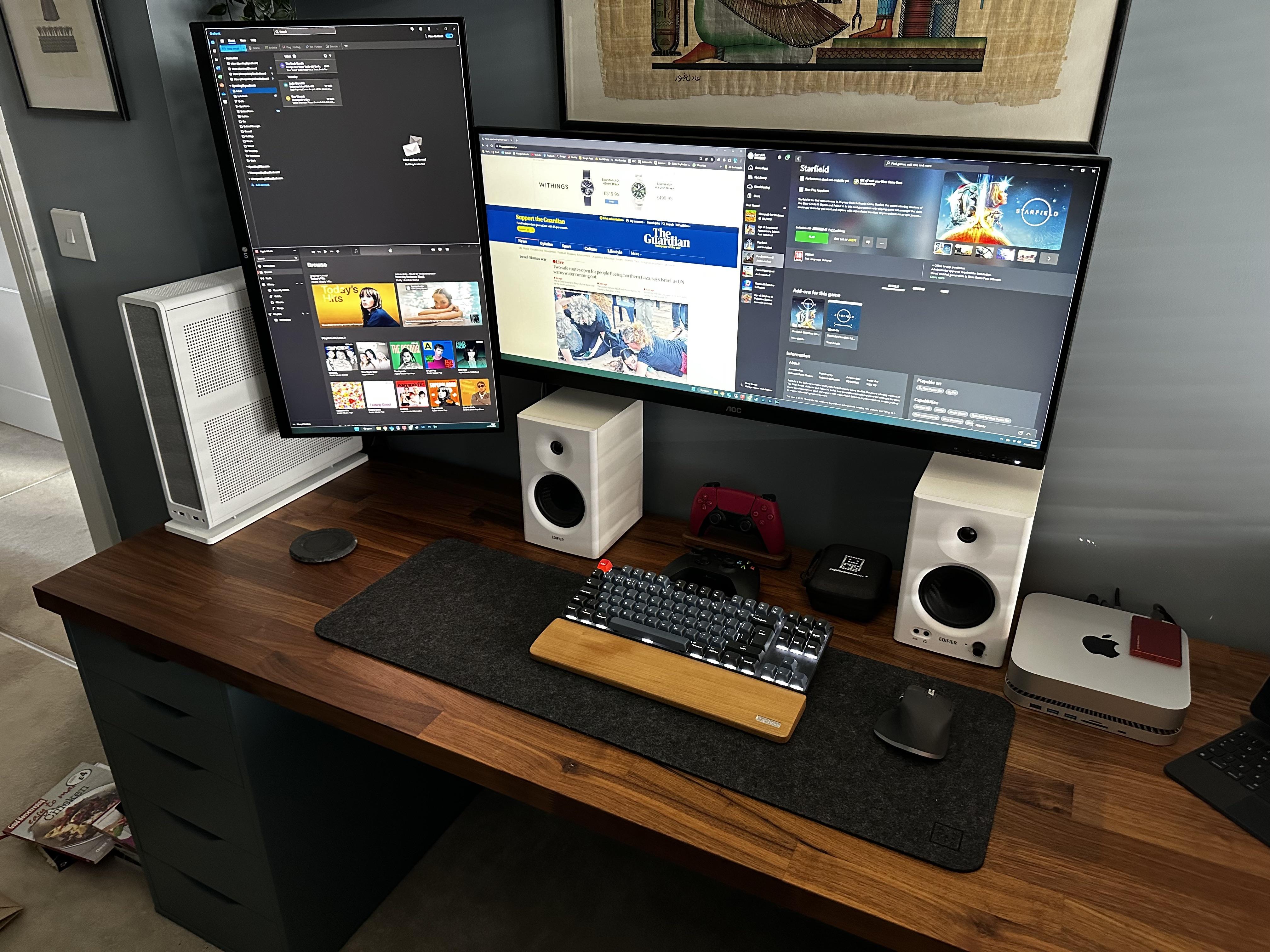 Updated setup with the Ridge and new monitor | Scrolller