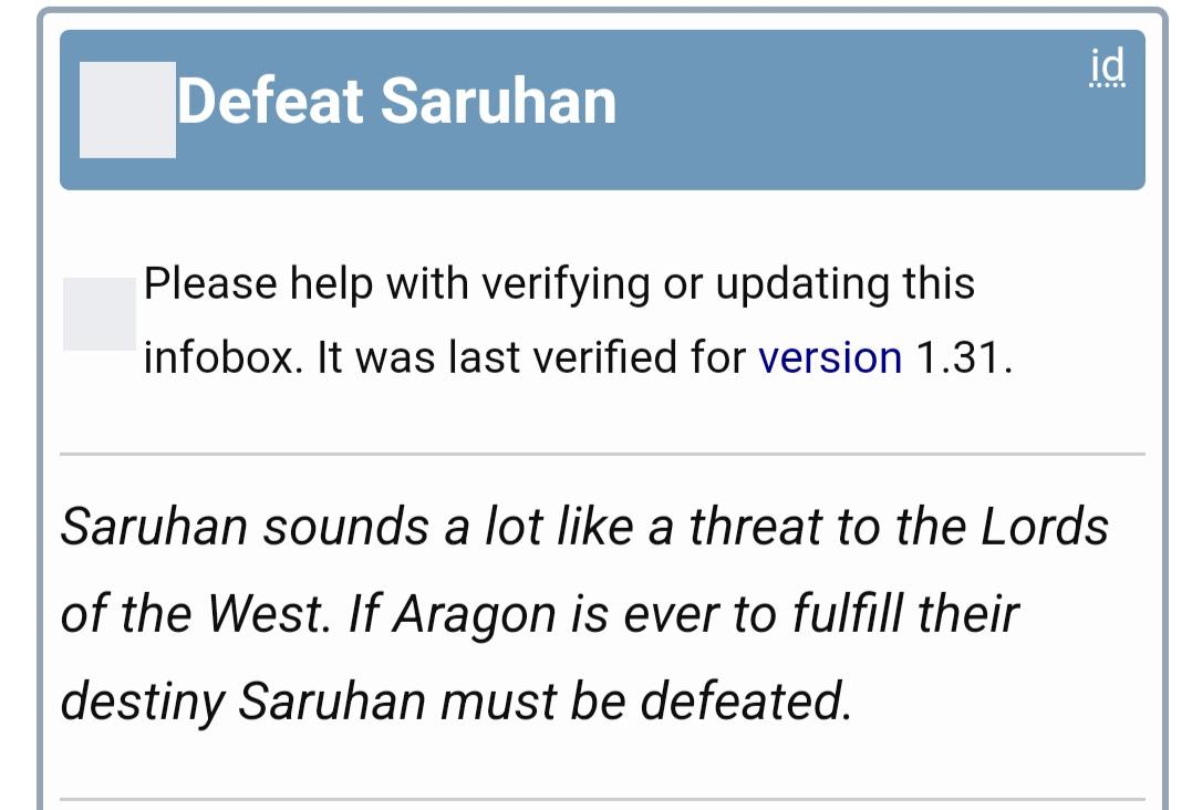 Devs really love LOTR uh | Scrolller