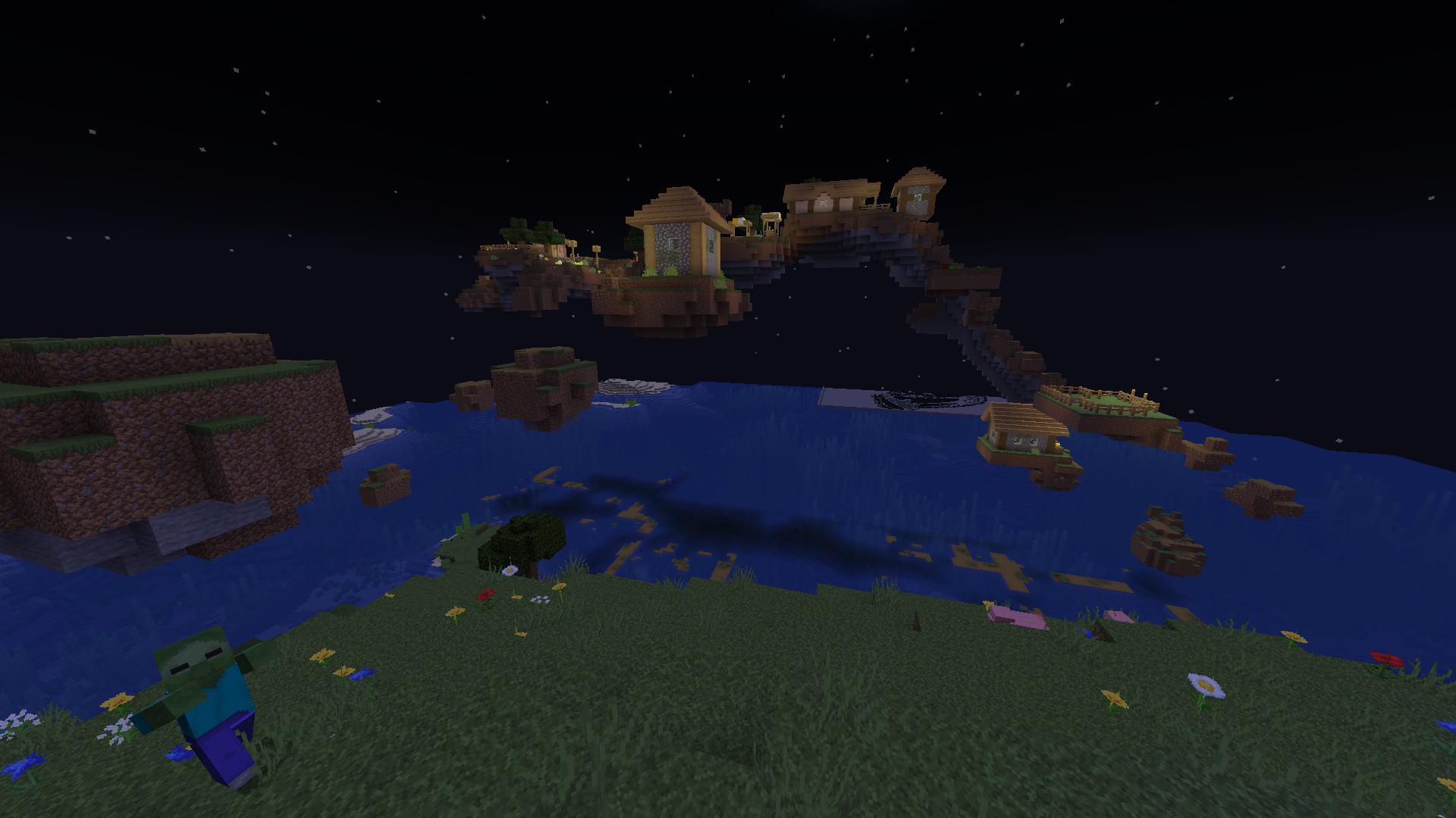 I've seen a lot of chunk bugs in Minecraft in the 7 years I've been playing the game but this ...