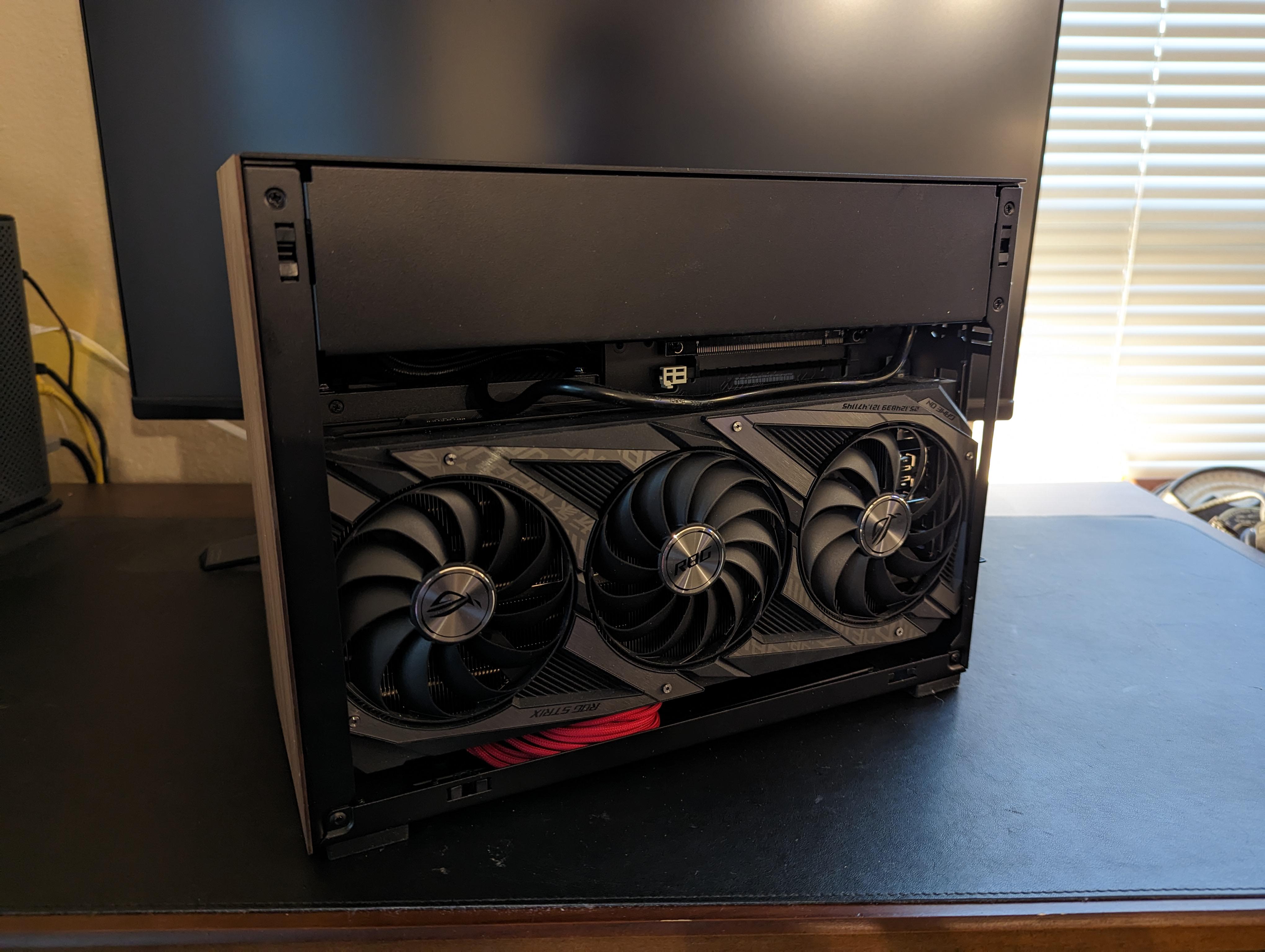 Updated my A4 build with new cables from CableMod and a wood front panel from JakeFaceCustoms ...