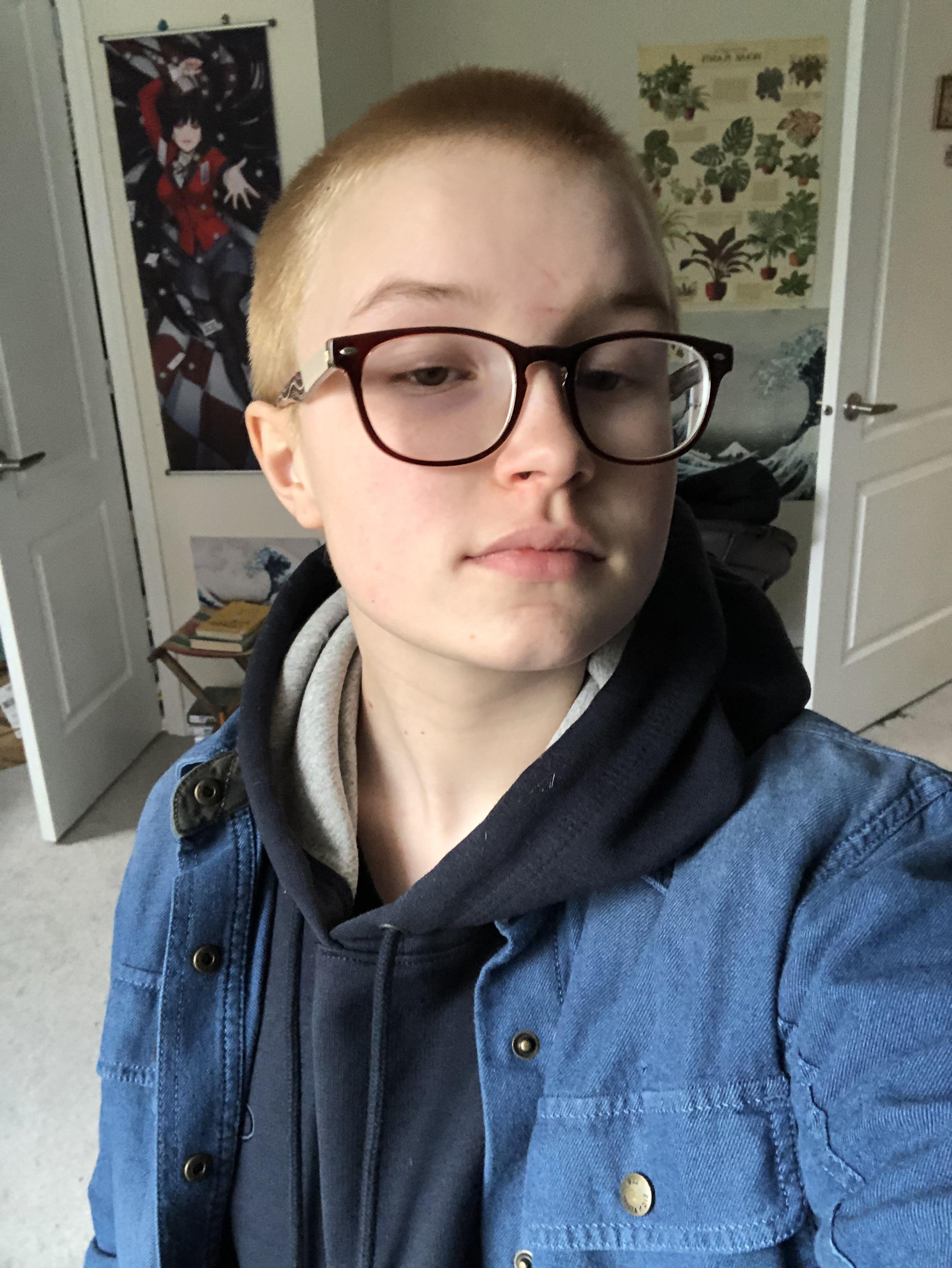 I made a mistake by shaving my head again and dying it blonde | Scrolller