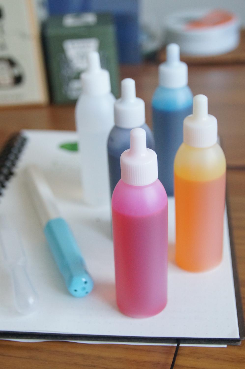 Making custom inks with the Daiso ink mixing kit | Scrolller