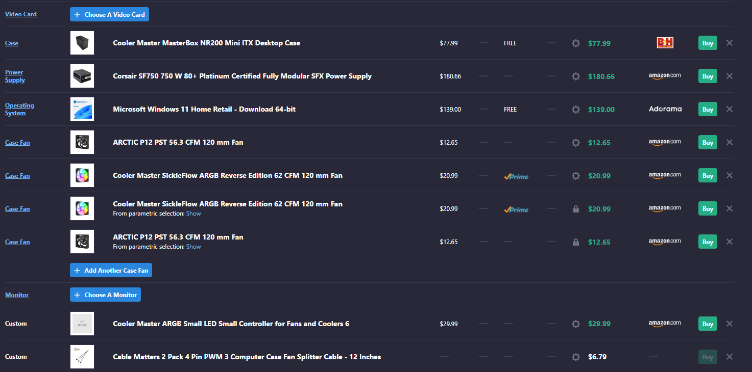 Discover more like Sffpc: I'm finished planning my future PC build, what are your thoughts? is ...