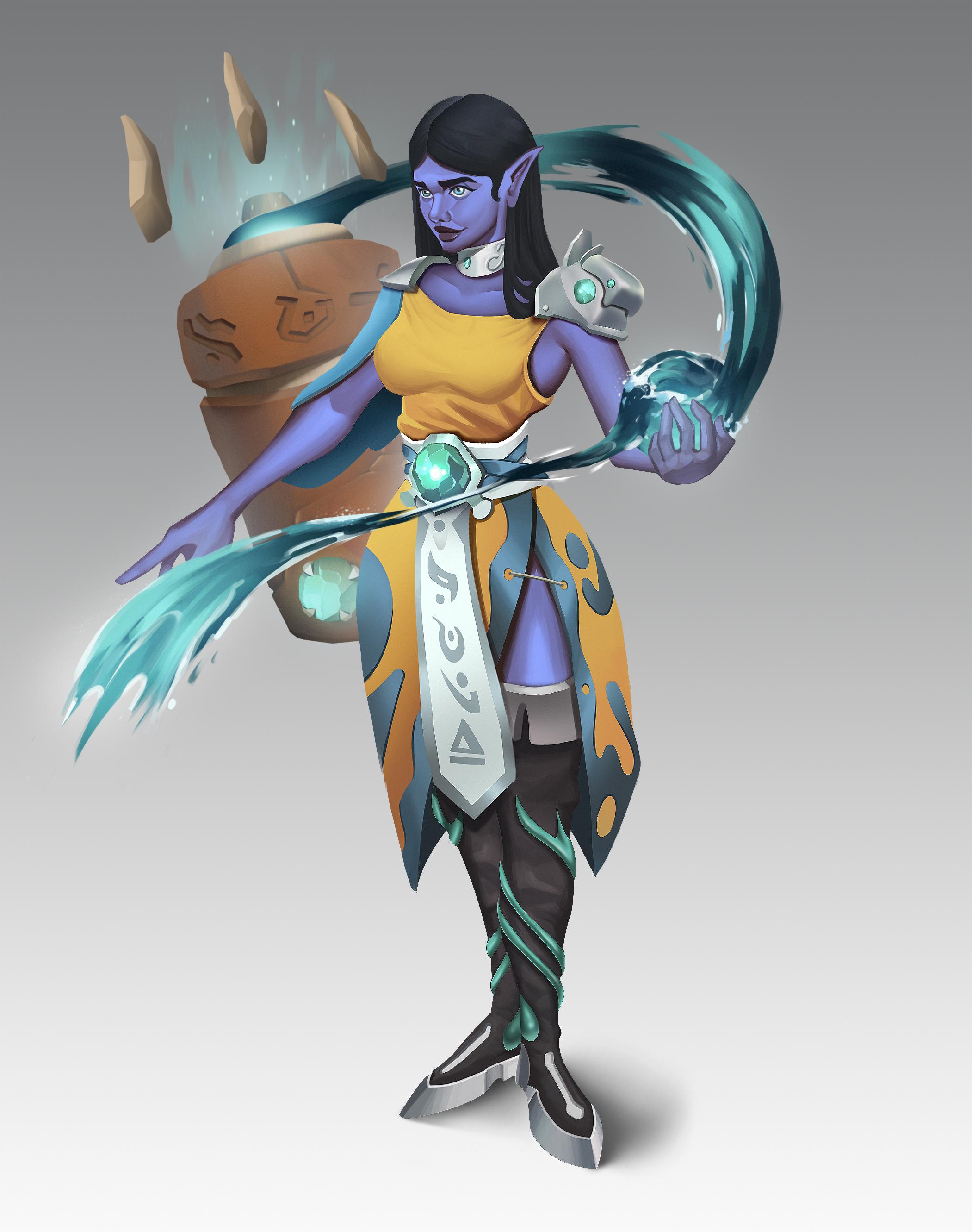 [OC] Water mage with magic clay filter | Scrolller