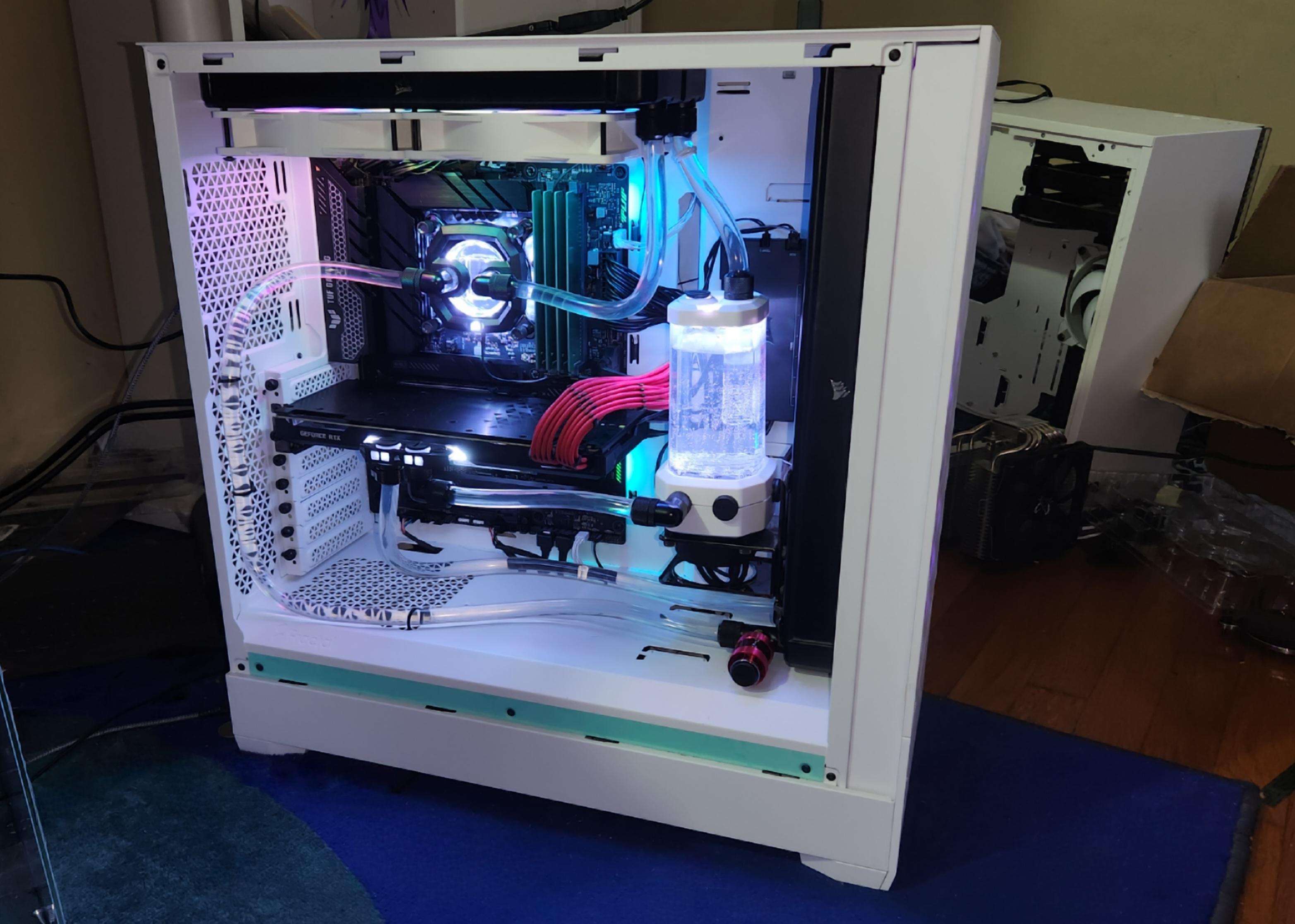 Just finished my first ever custom loop done on a """budget""" (~$2100 ...