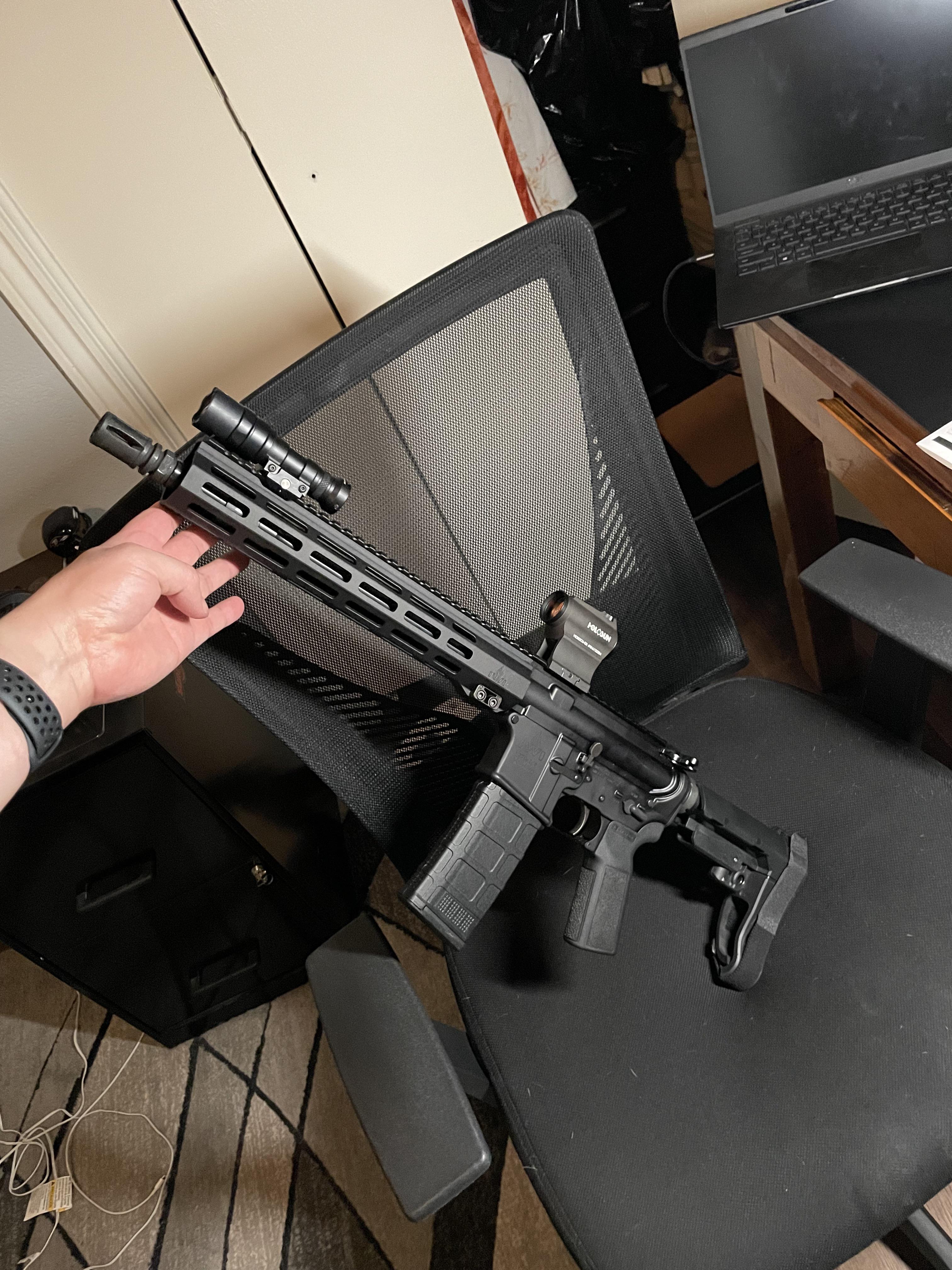 New 12.5 iwi AR pistol | Scrolller