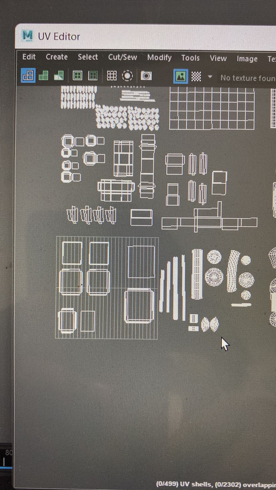 Weird Lines In UV Editor, Their is a while line in the first quadrant, I don't know how they got ...