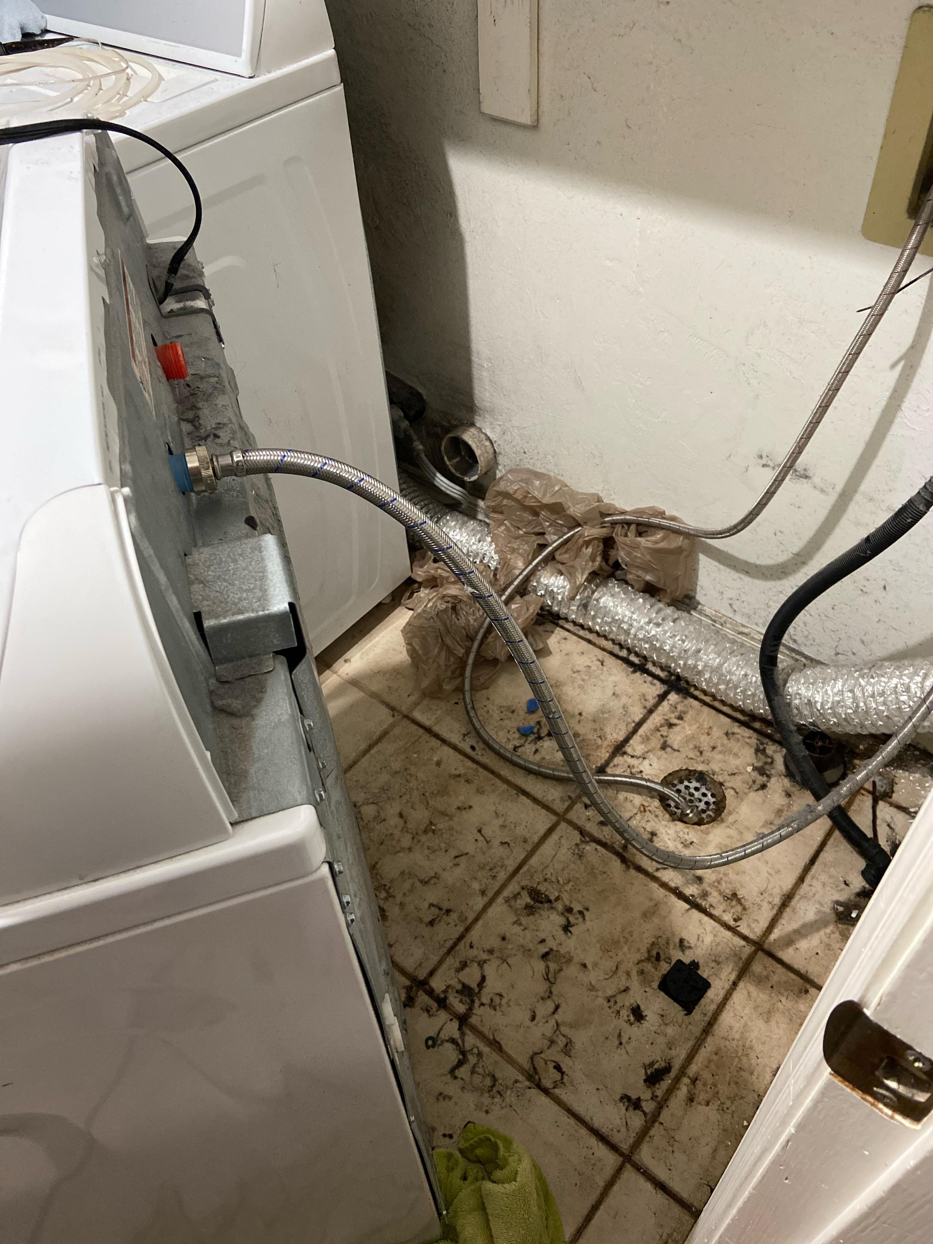 Replacing a washing machine all by myself. Why is the cold water supply ...