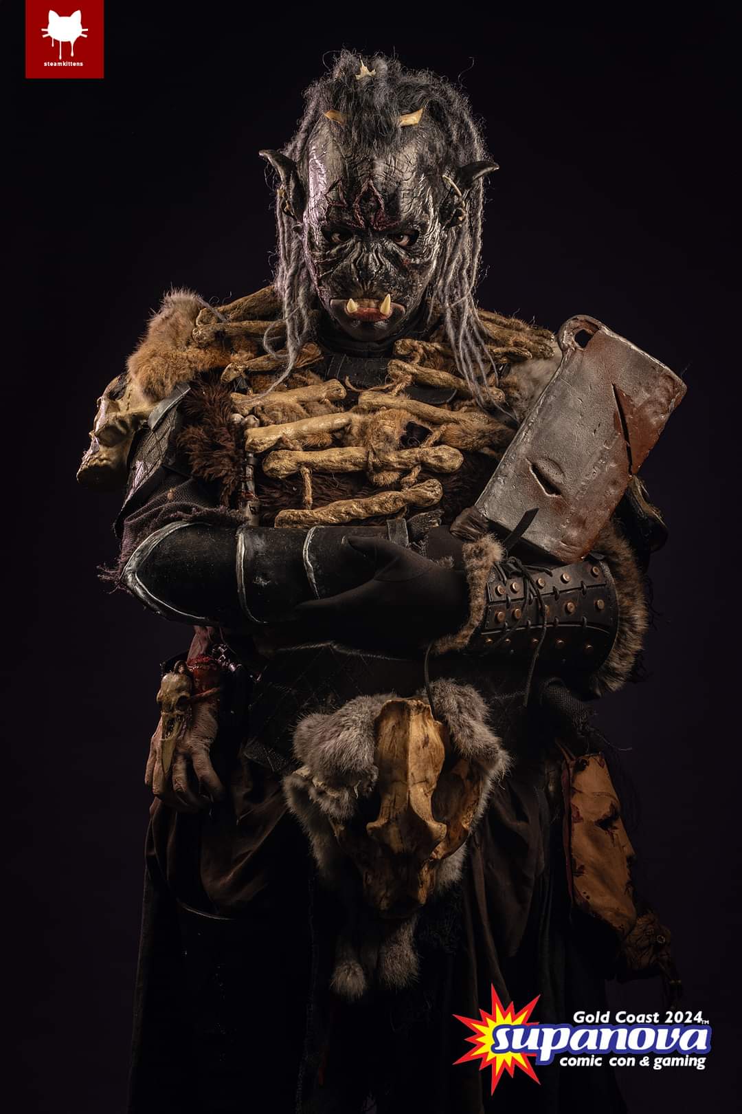 My oc Orc cosplay 'Olfa The Tongue Eater' | Scrolller