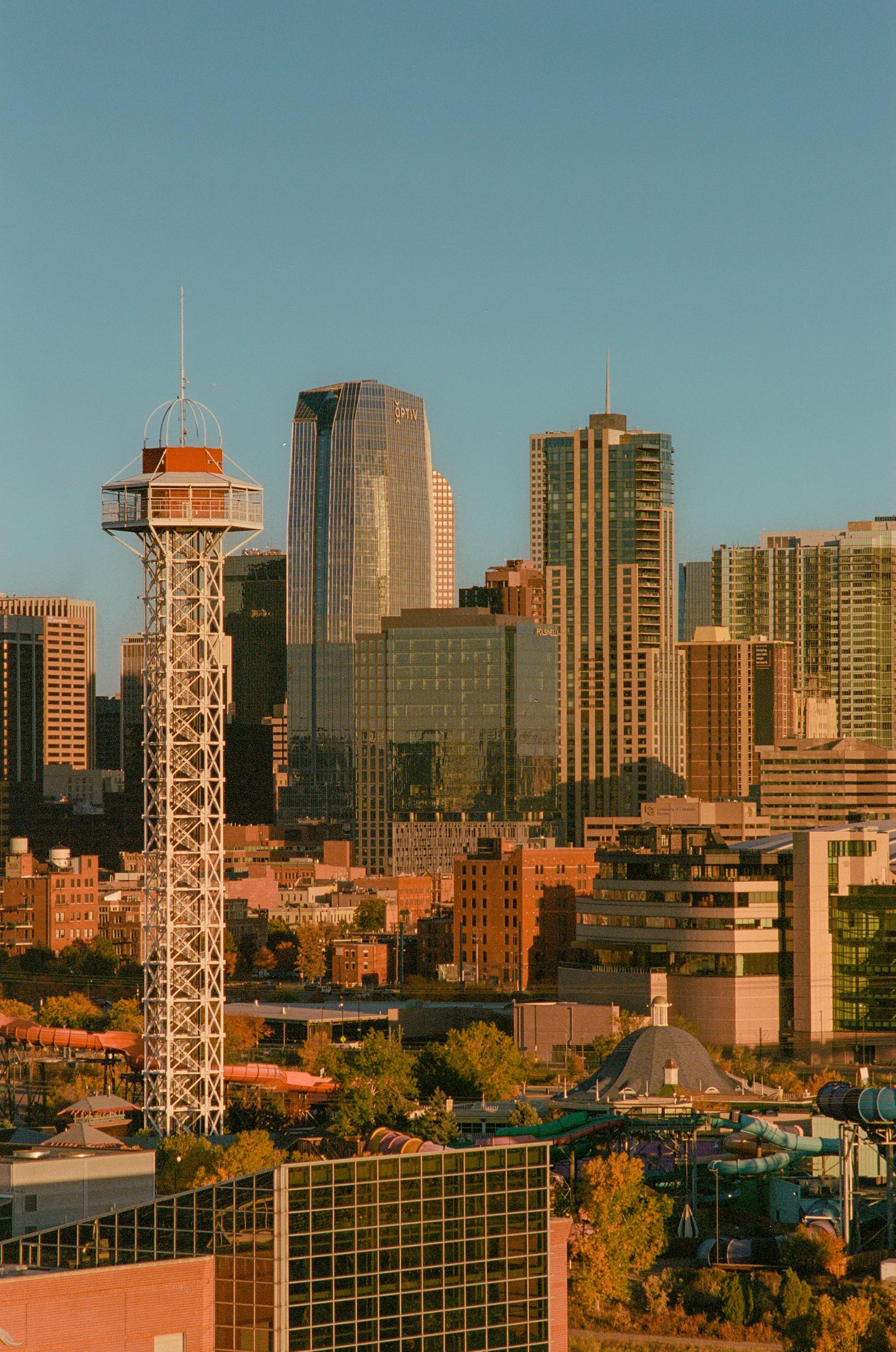 Denver Skyline [Minolta X-700, 135mm f2.8, Portra 400] | Scrolller
