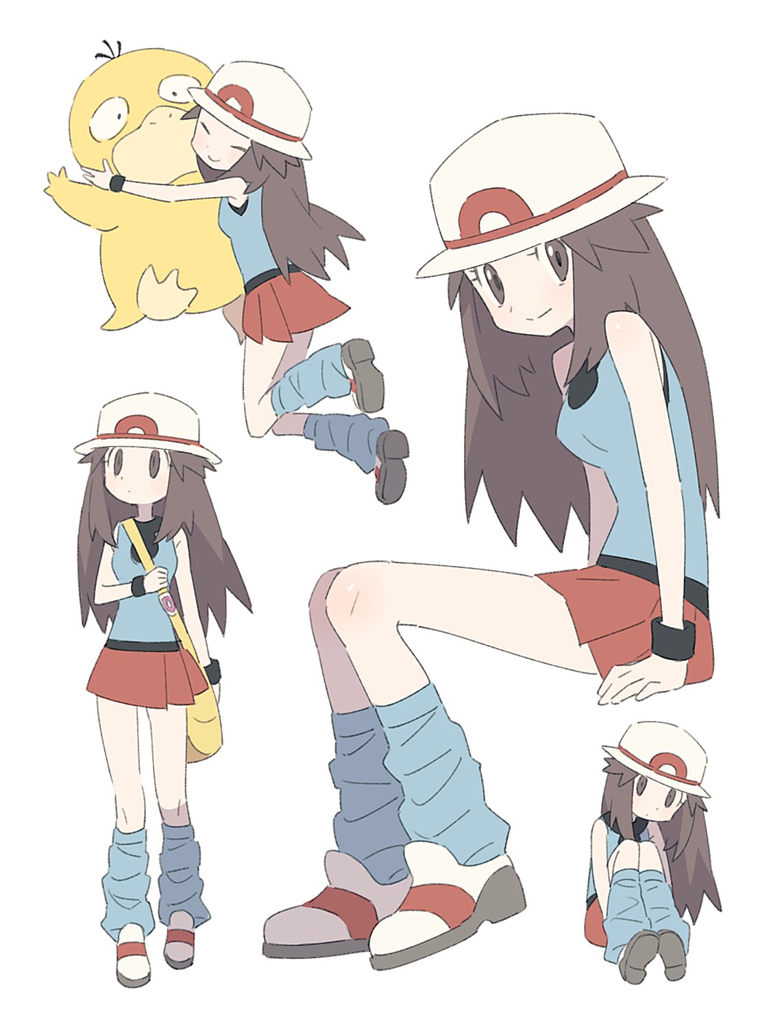 Happy 20th anniversary Firered and Leafgreen! Also giving us gameVerse Leaf/Green! (Artist: @agt ...