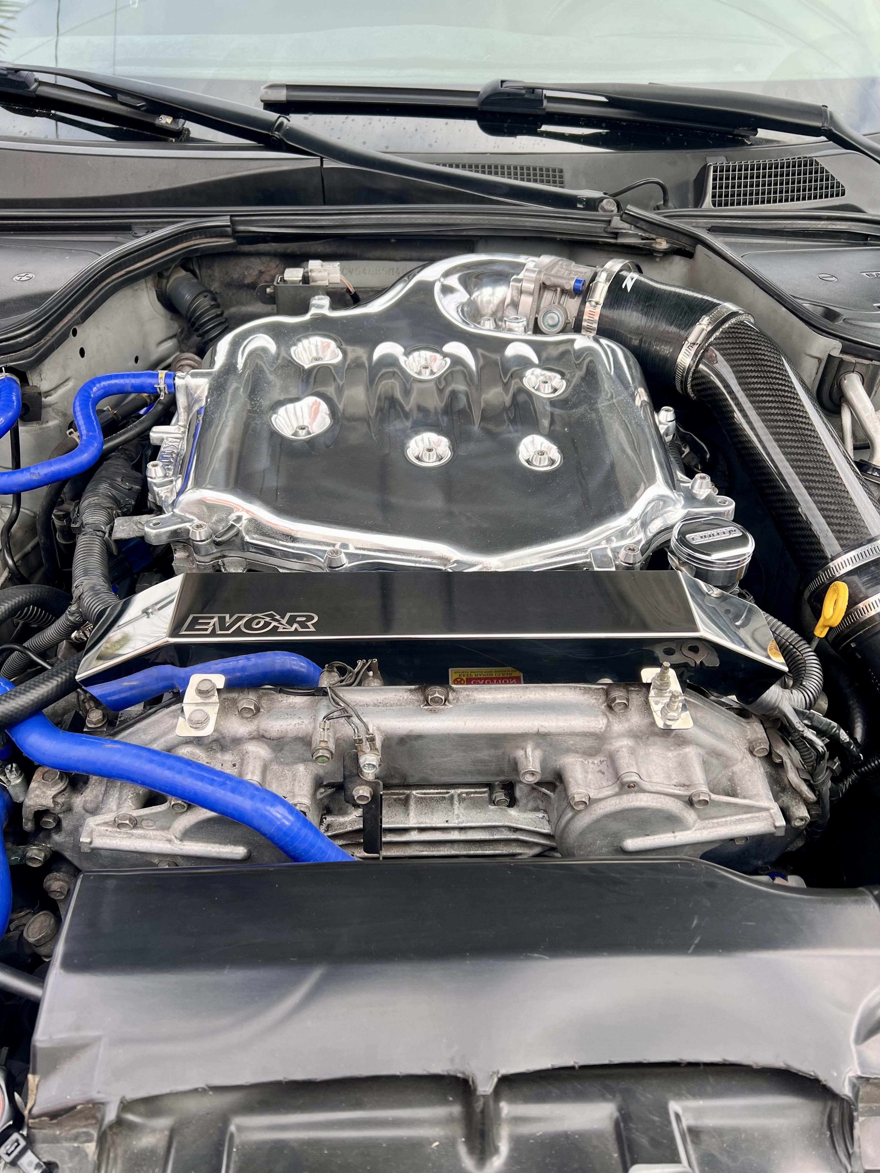 First time doing this and wasn’t so bad.. replaced knock sensor and harness along with all ...