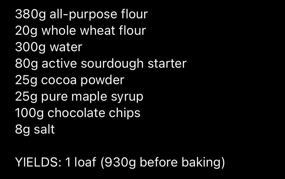 Chocolate Chip Sourdough | Scrolller