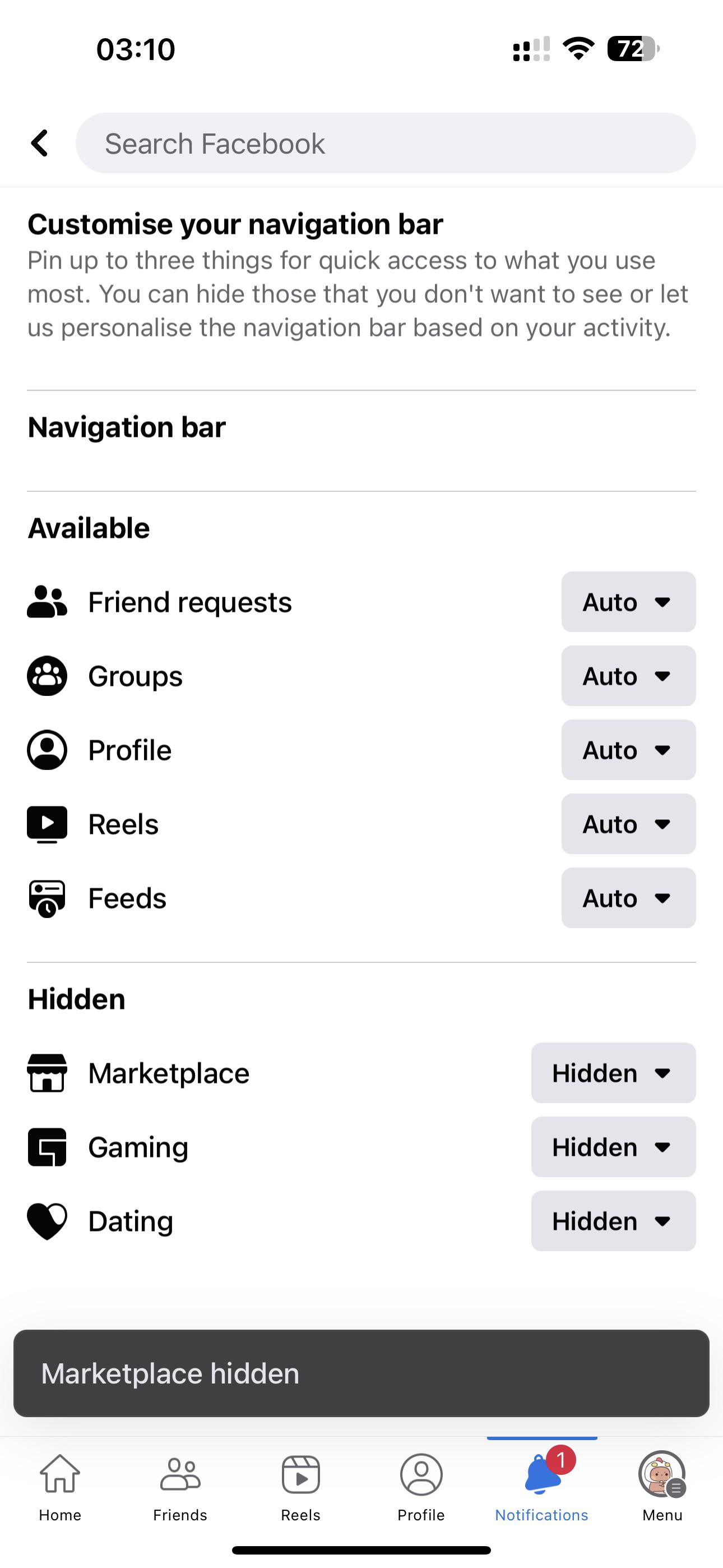 Facebook video tab missing | Scrolller