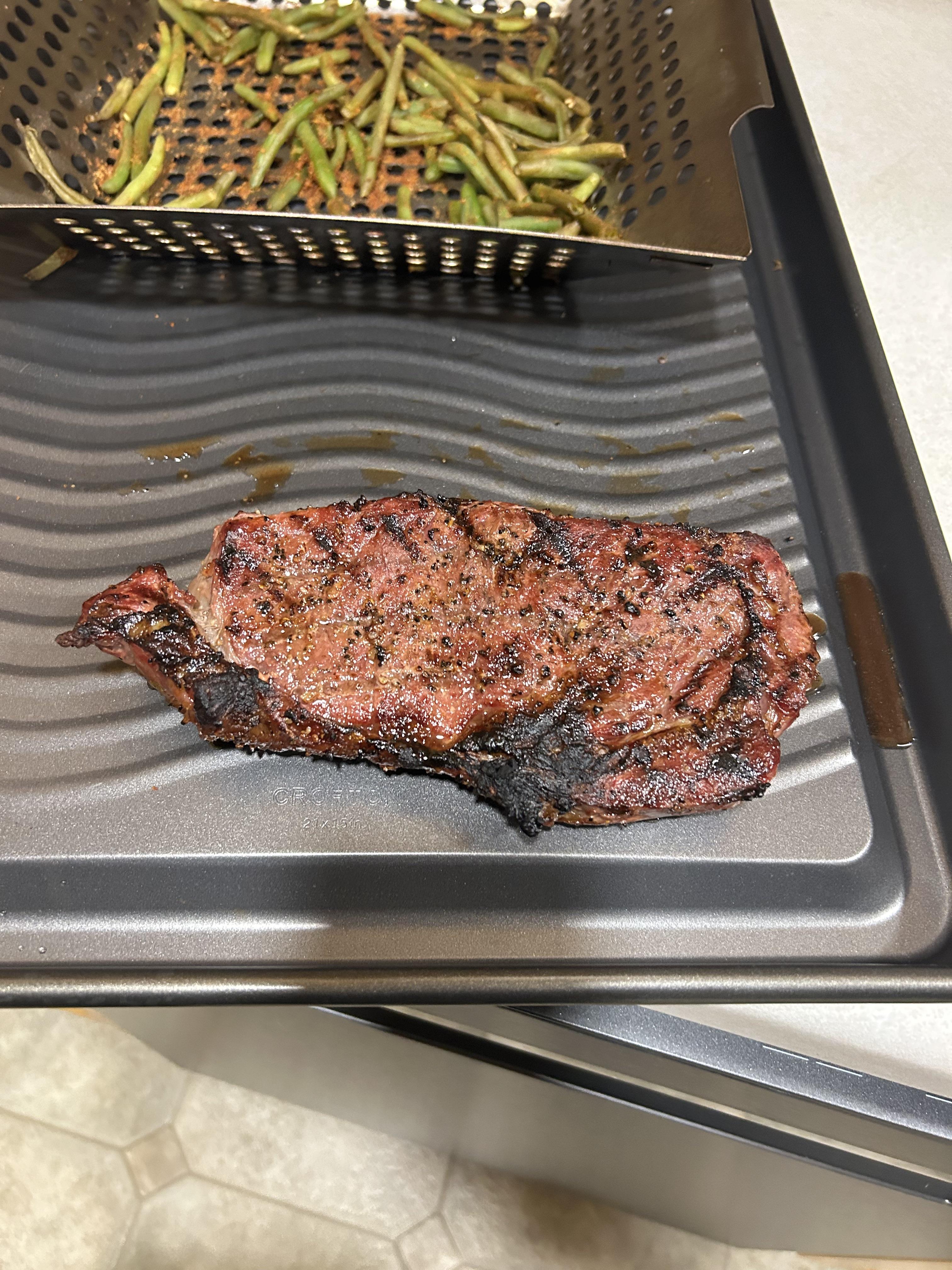 Reverse seared ribeye and prime sirloin | Scrolller