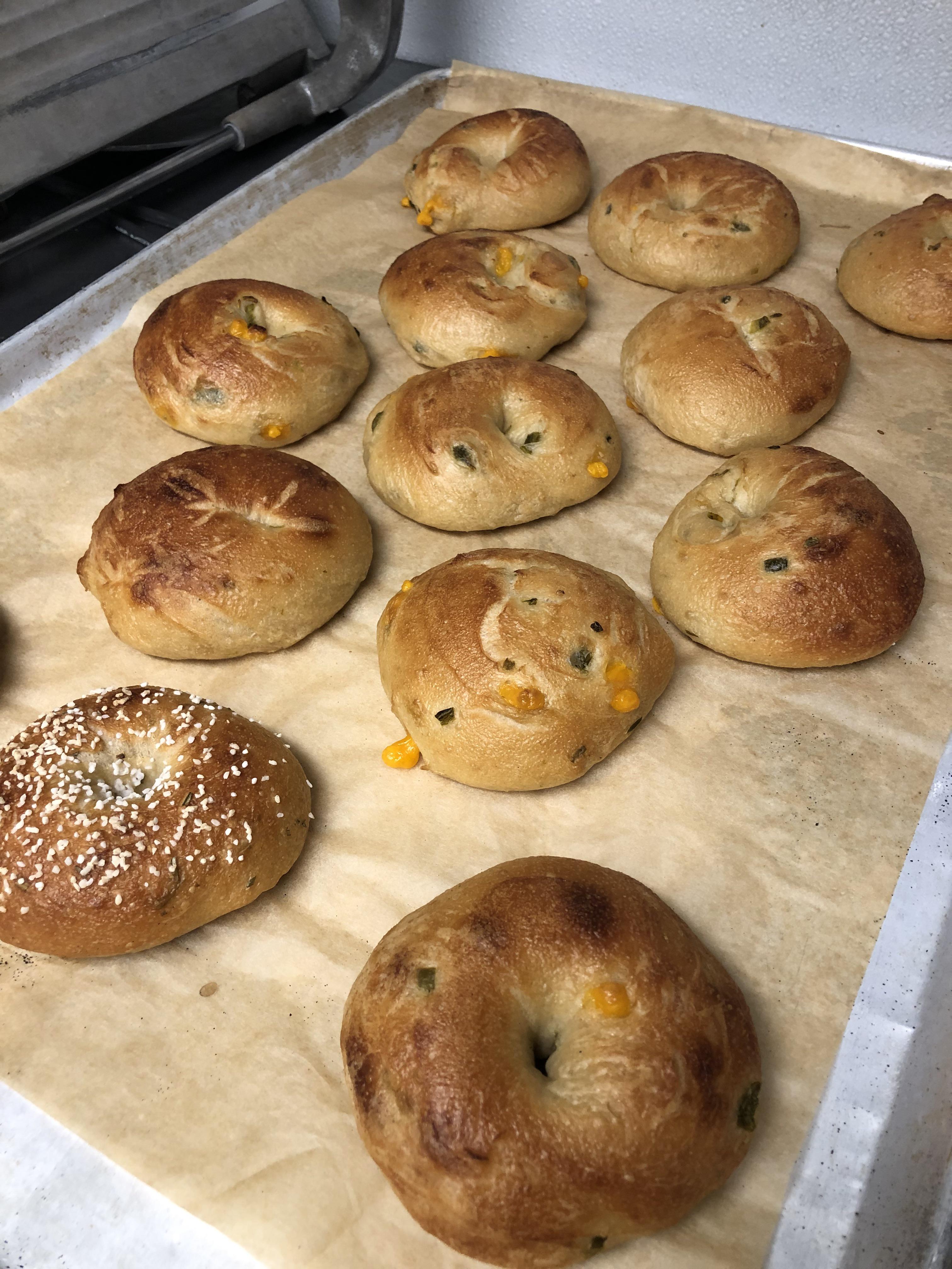 Finally made a batch of bagels after seeing a bunch of bagel bakes y’all have been posting ...