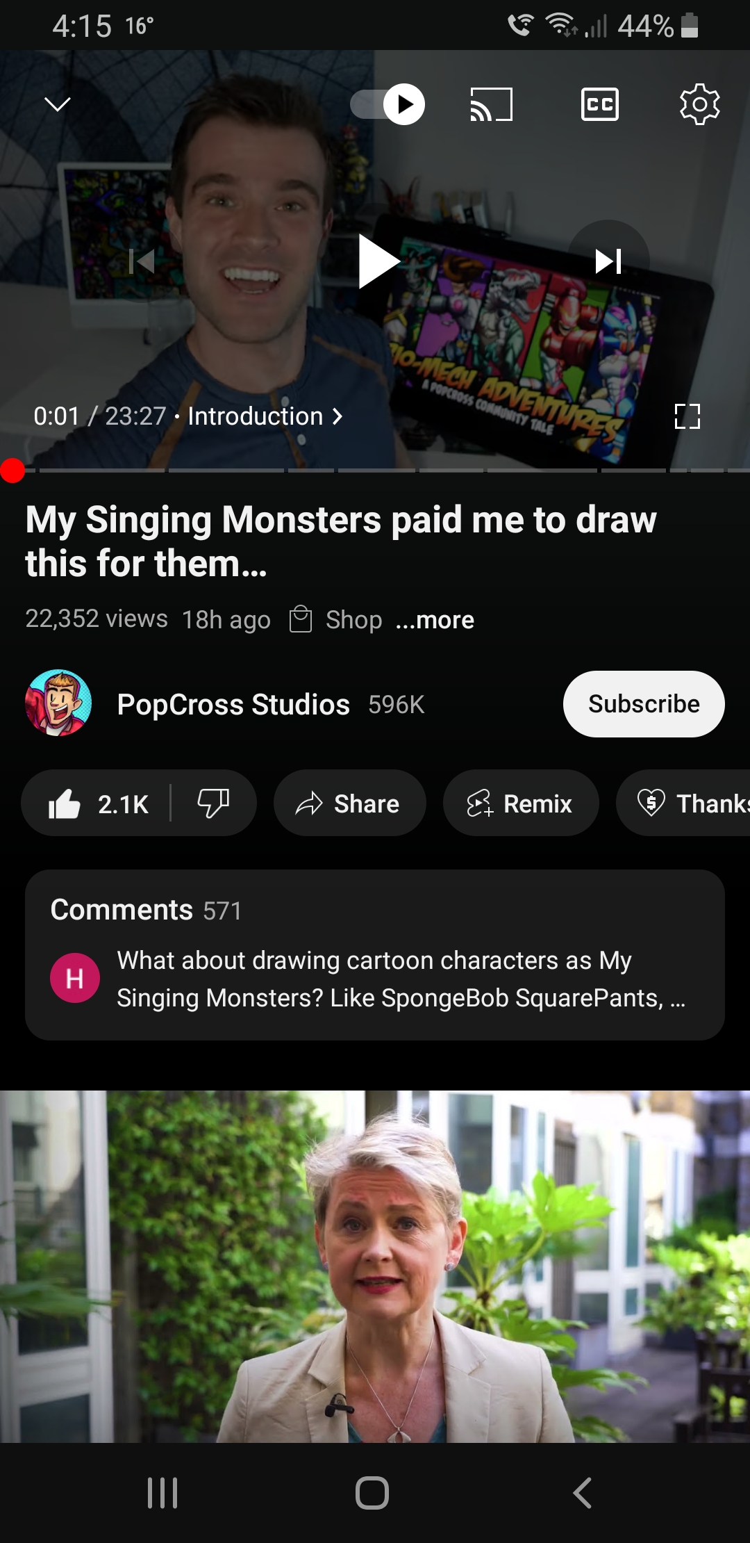 PopCross actually drew the new loading screen | Scrolller