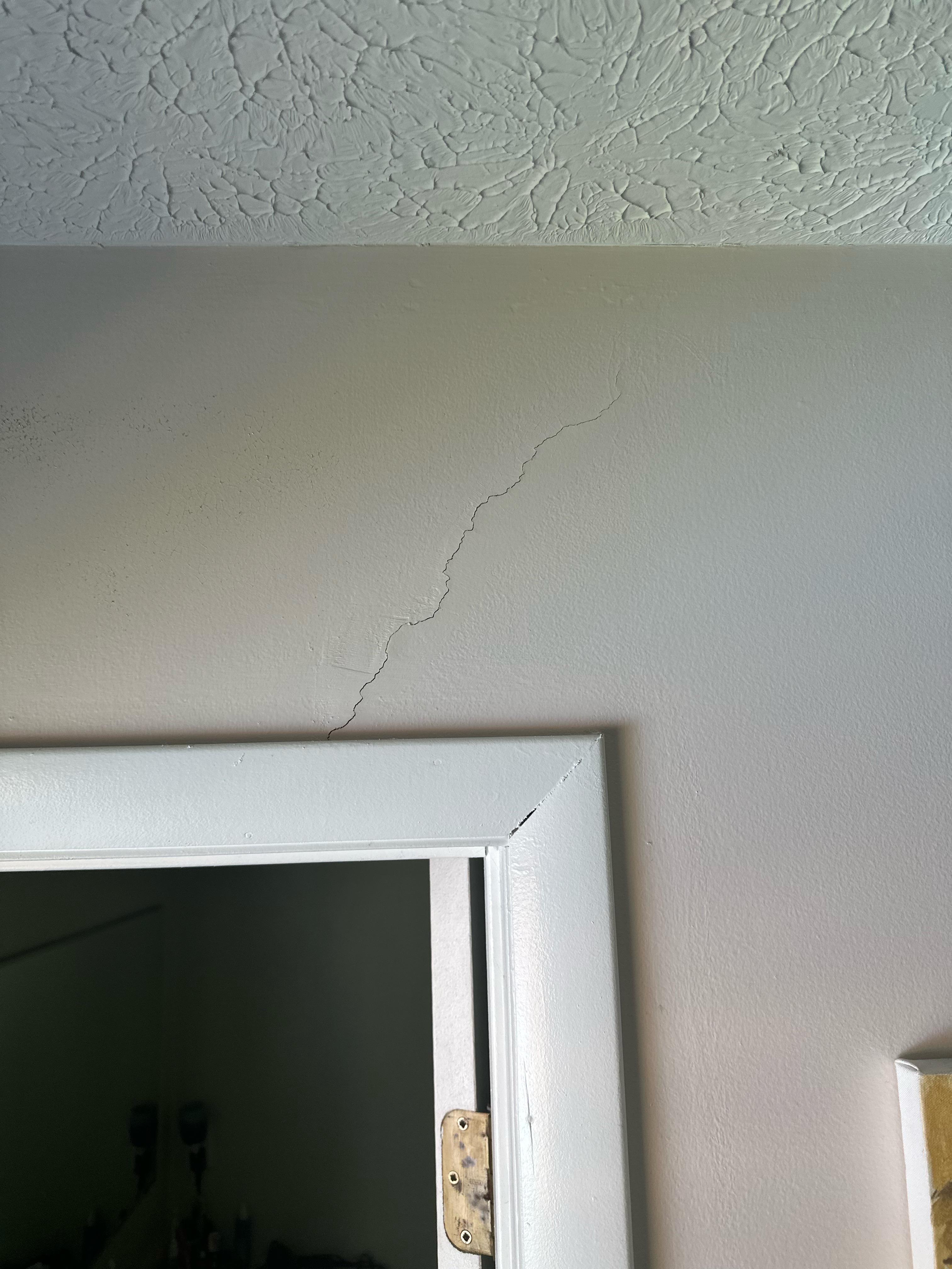 What is causing these cracks near my door frames! | Scrolller