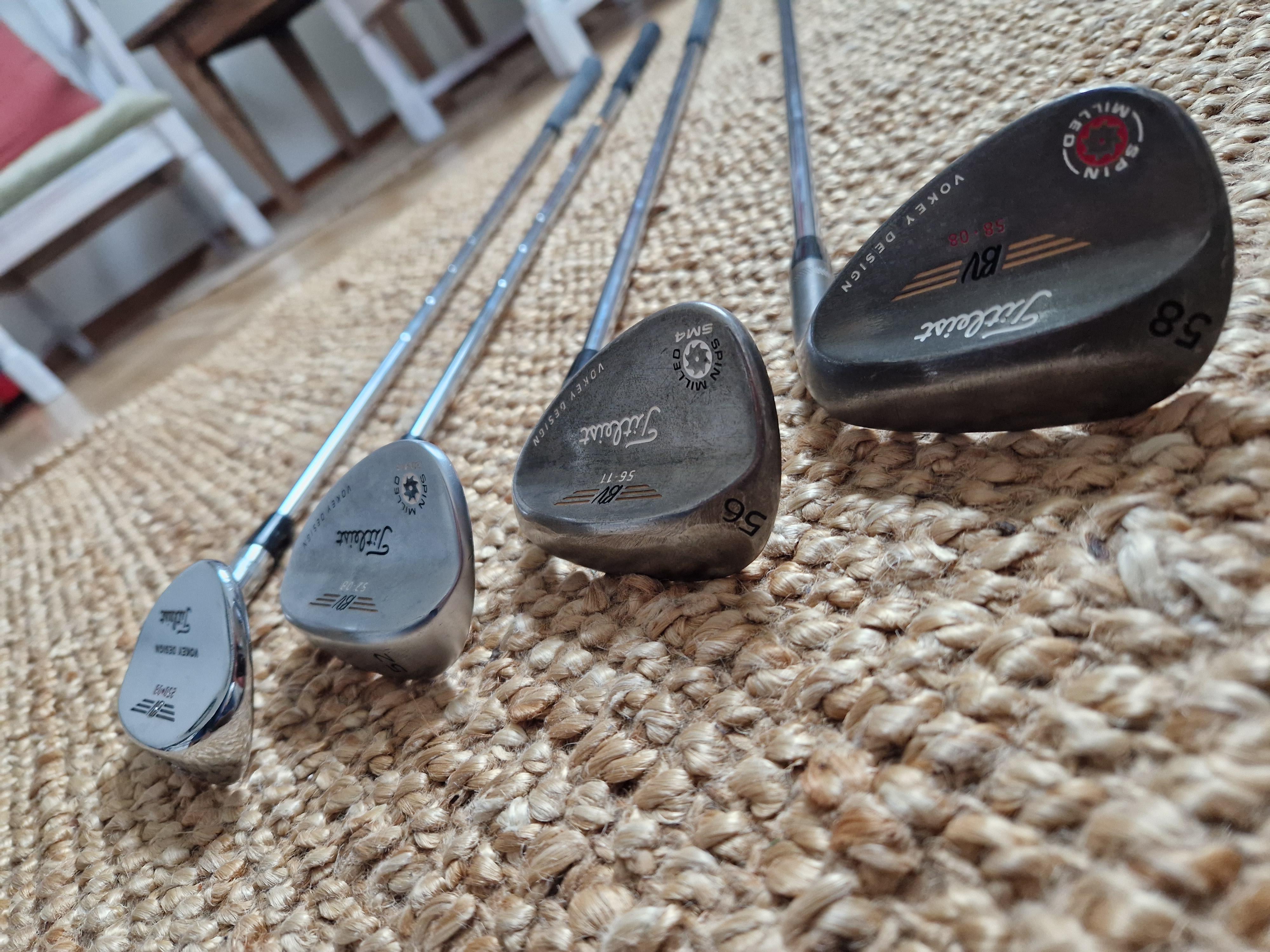 Absolut bargain! but are the wedges fake? and what model is the 50 and 58 degree? | Scrolller