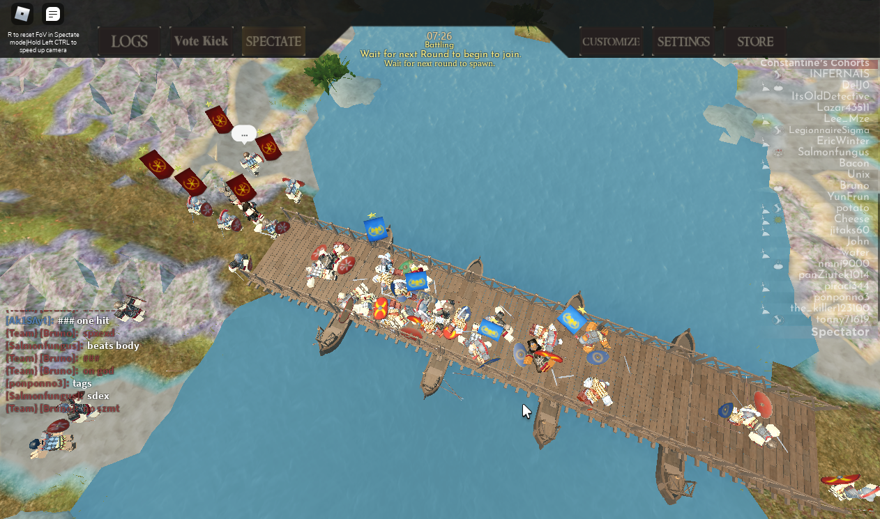 Brutal bridge battle | Scrolller