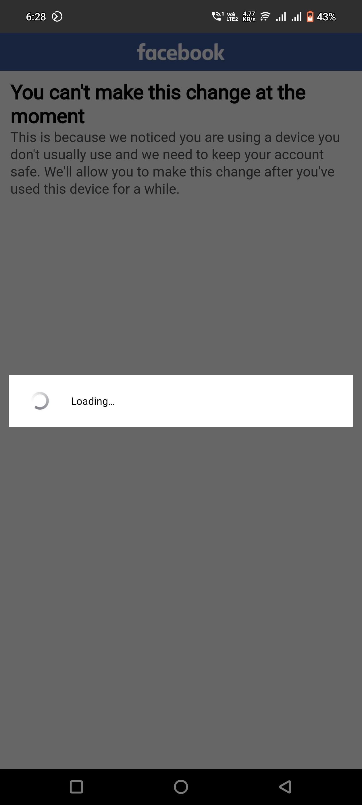 Is there anyone who has this issue? Meta aint recognizing my device after turning off two-way ...