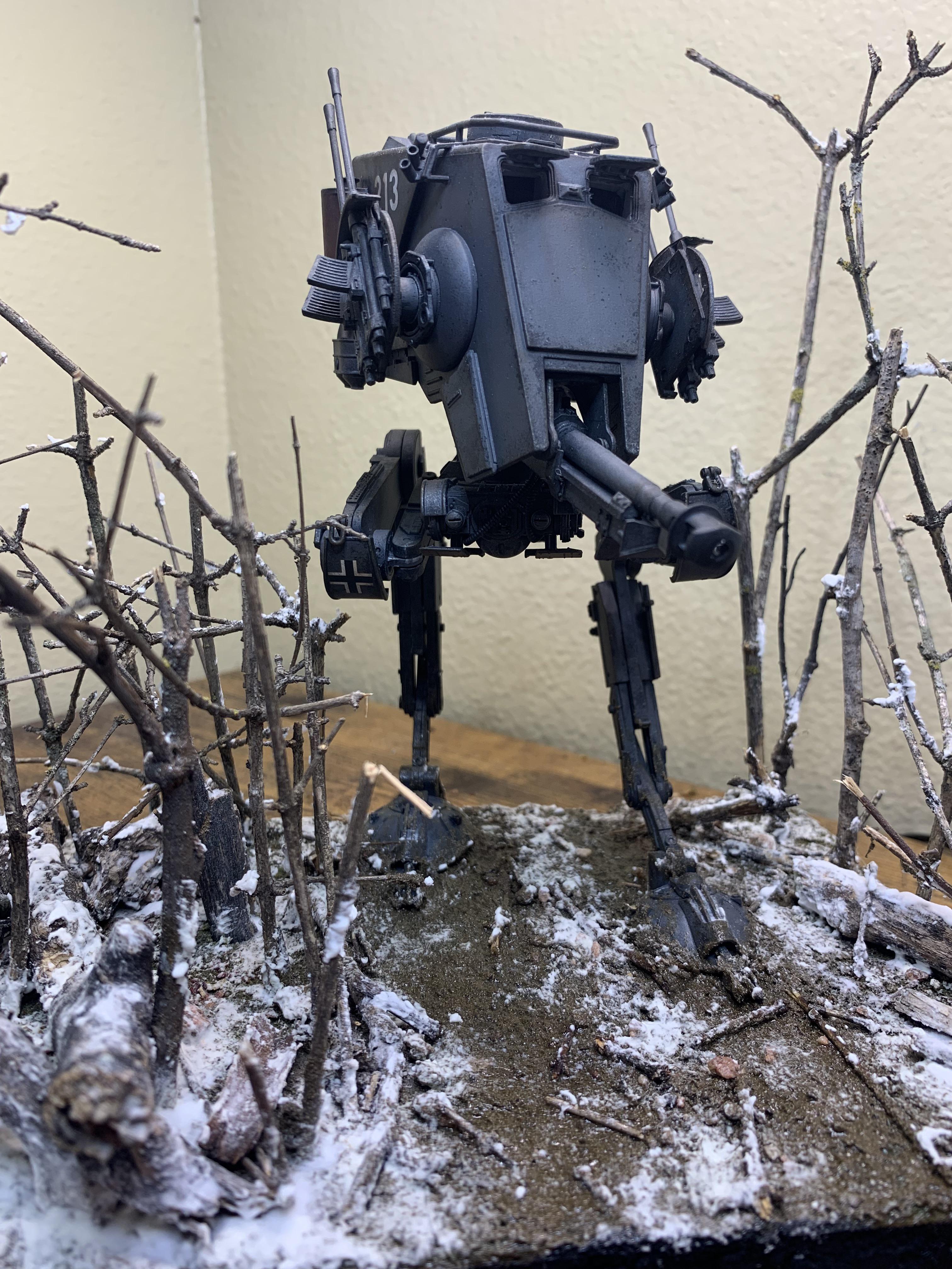 Discover more like Modelmakers: German AT-ST early spring thaw on the Eastern Front diorama ...