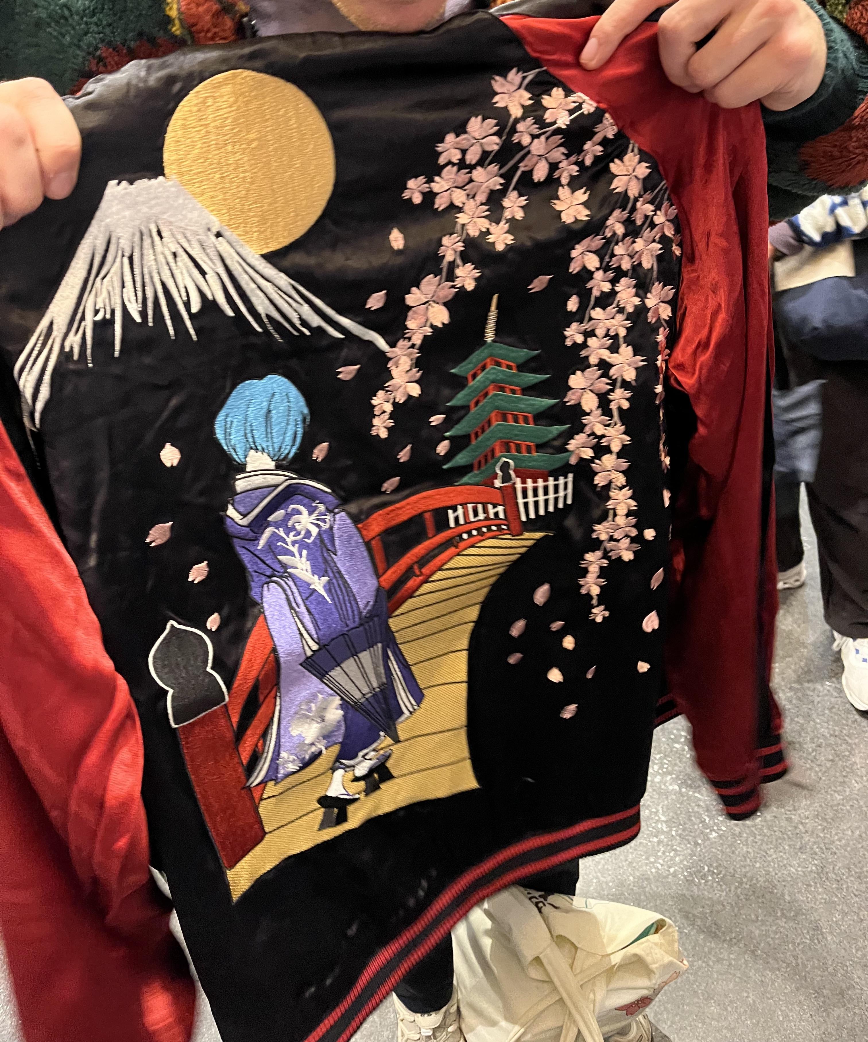 Hakone Eva Store Bomber Jacket | Scrolller