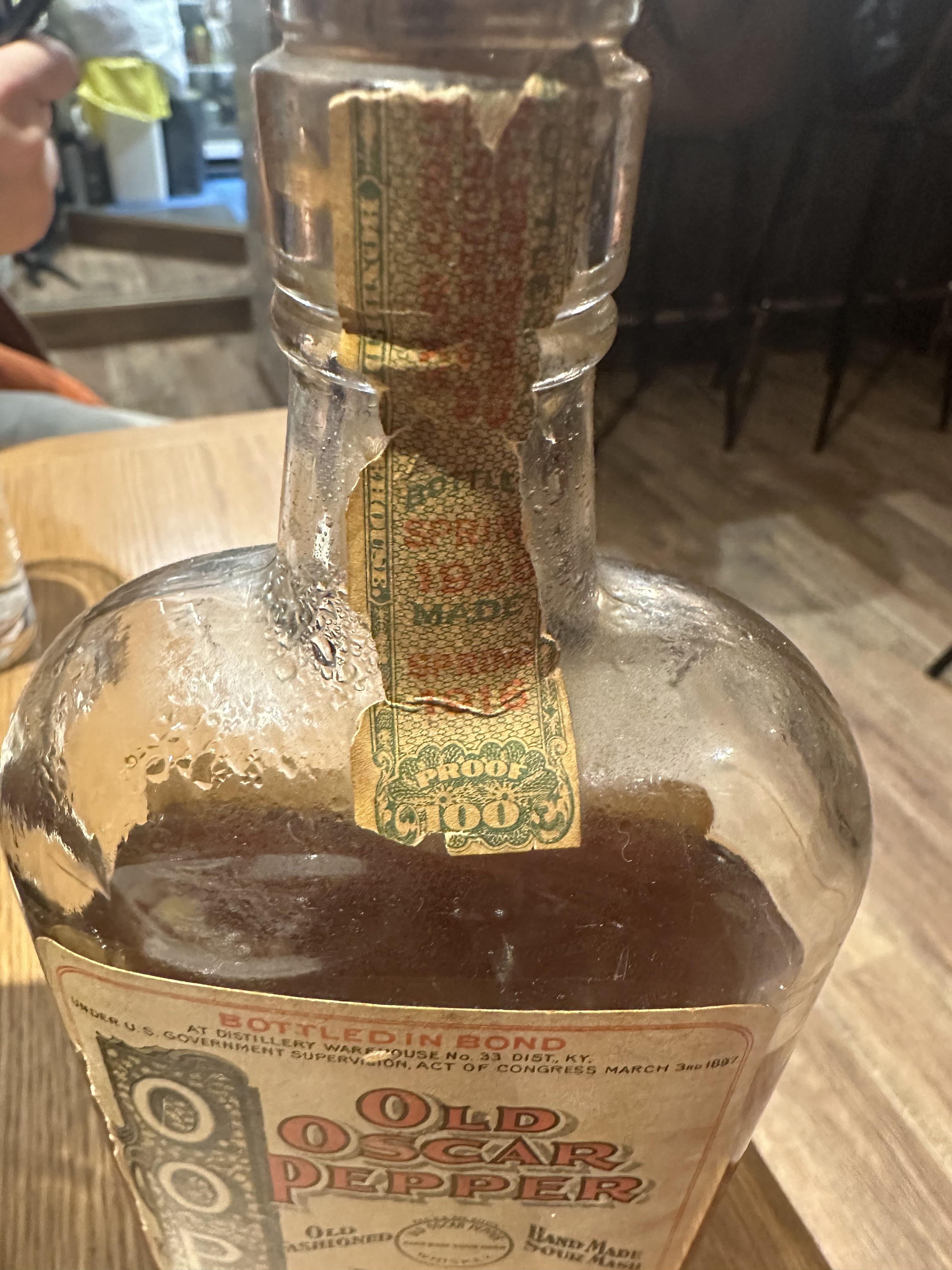 Old Oscar Pepper Bottled in Bond (Review #7) | Scrolller