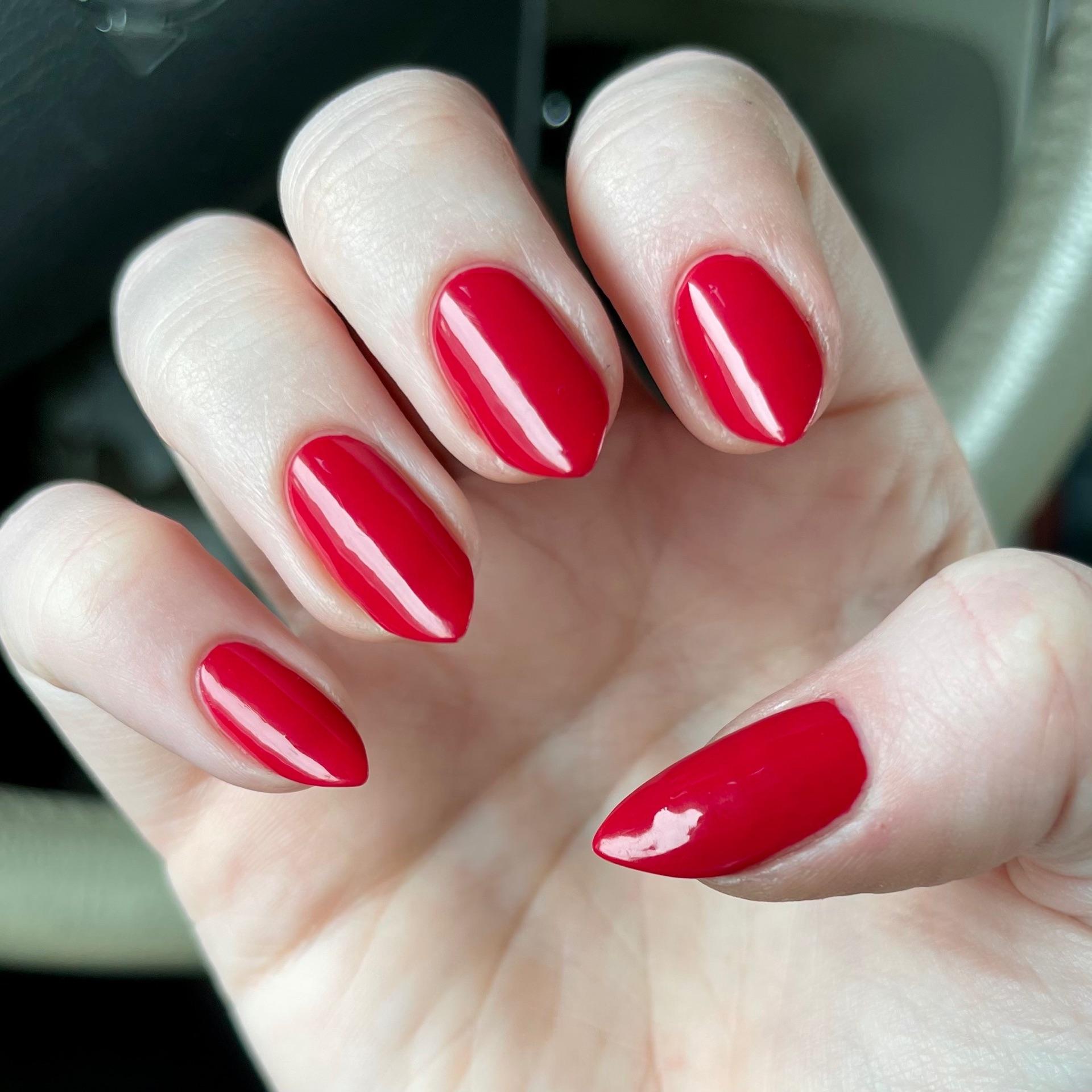 Vintage dura-gloss® nail polish in “Century Red” from the ‘60’s | Scrolller