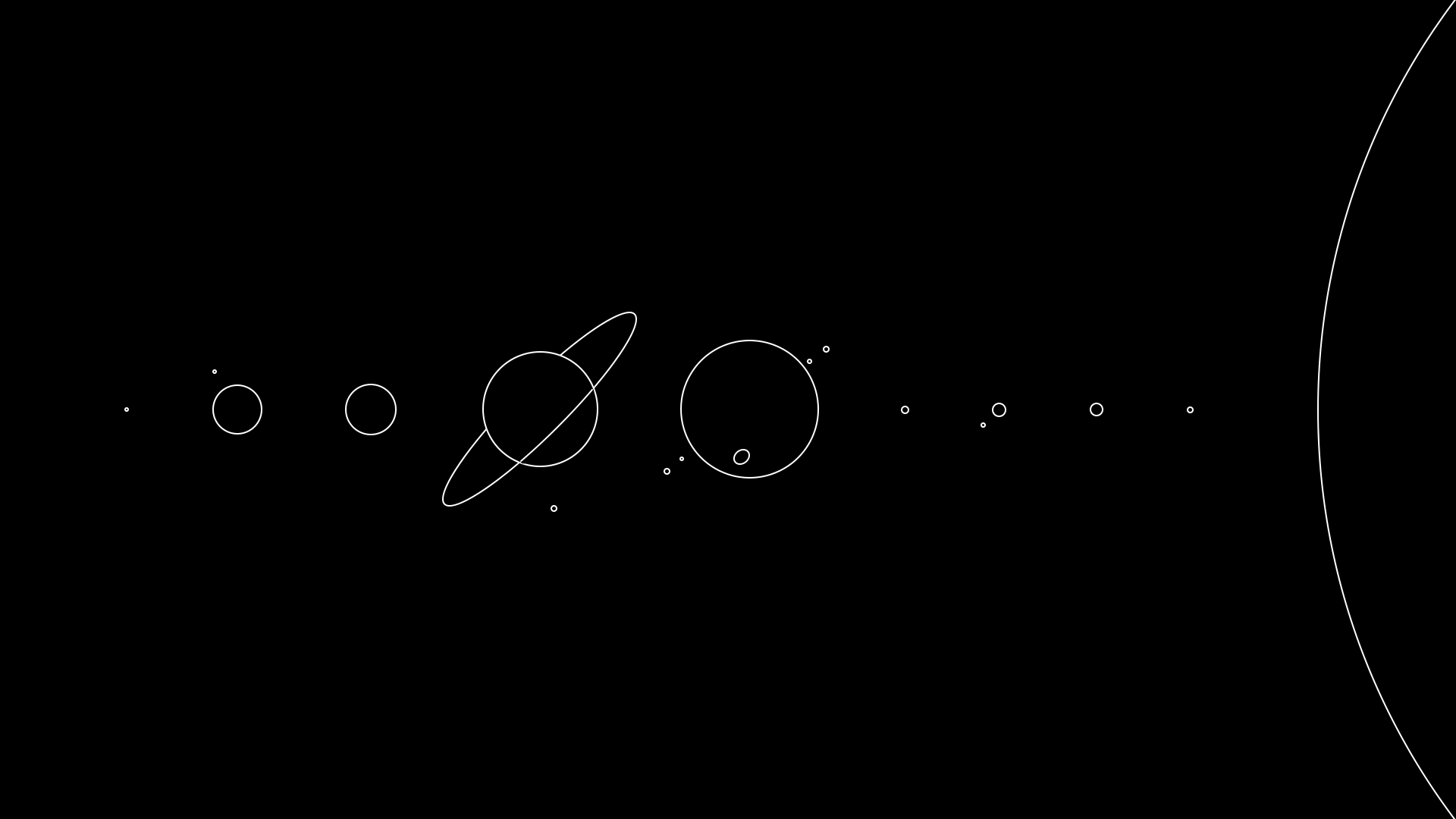 Solar System to Scale PLUTO INCLUDED [1920x1080] | Scrolller