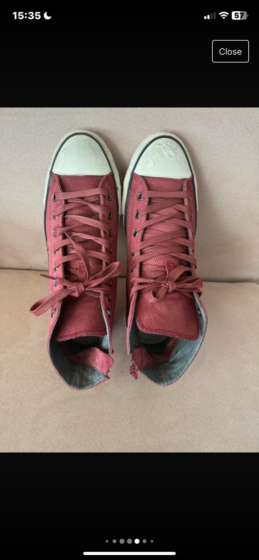 Discover more like Converse: Are these factory-disdressed or very worn ...